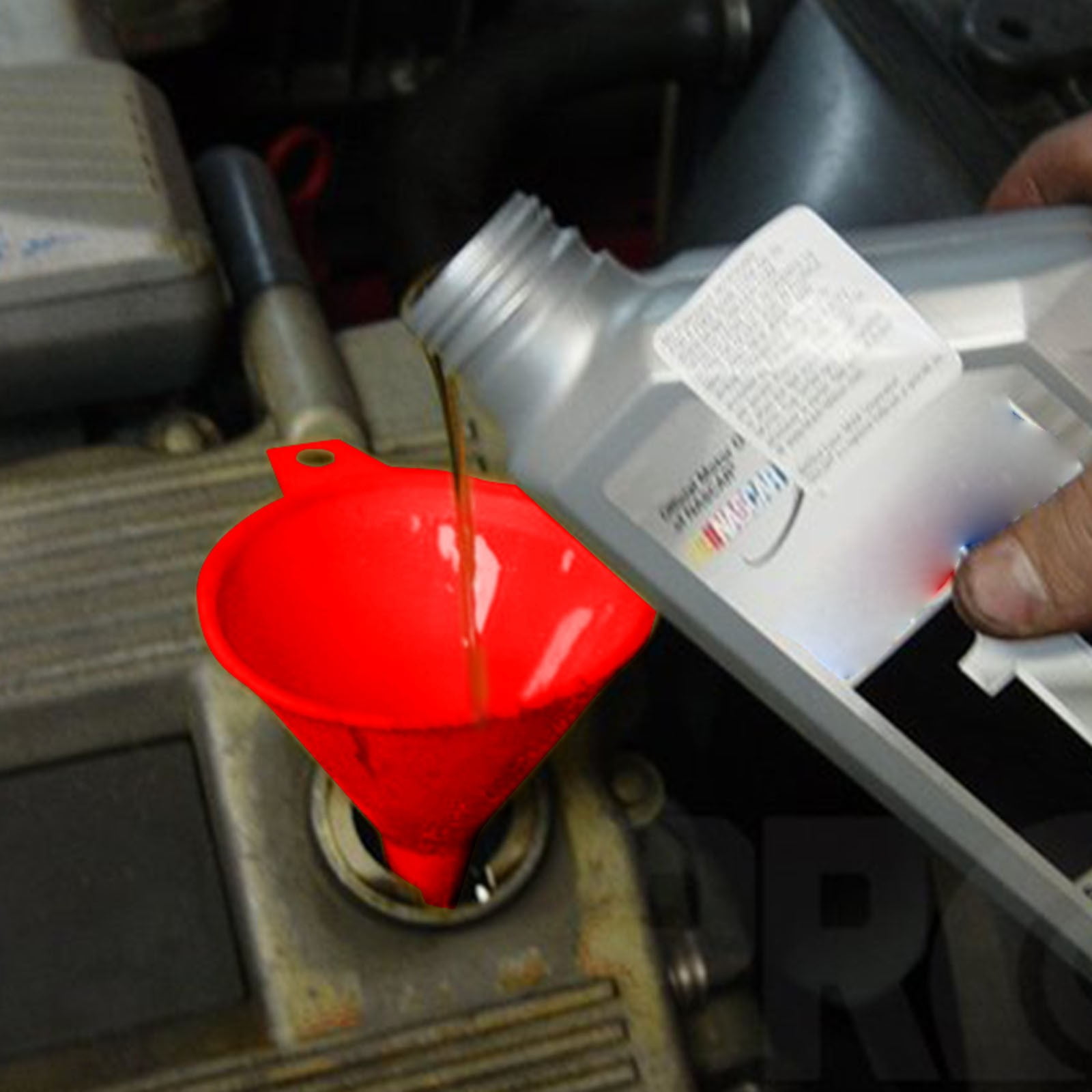 TEVEQ 4pc Funnel Set, Mini, Small, Medium and Large Funnel for Filling ...