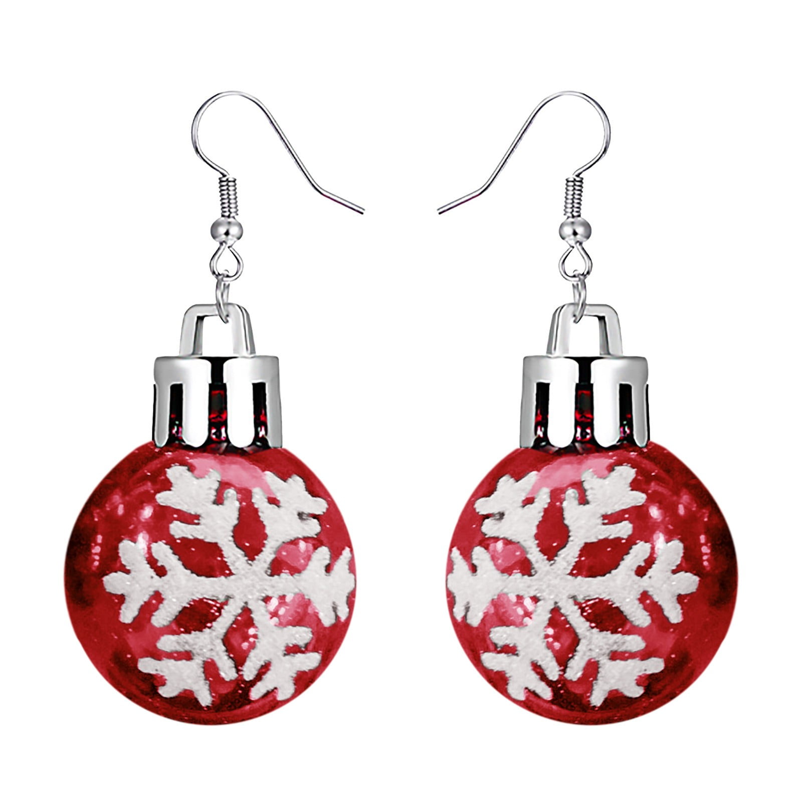 TEVEQ Colorful Christmas Earrings for Women Christmas Lightweight ...