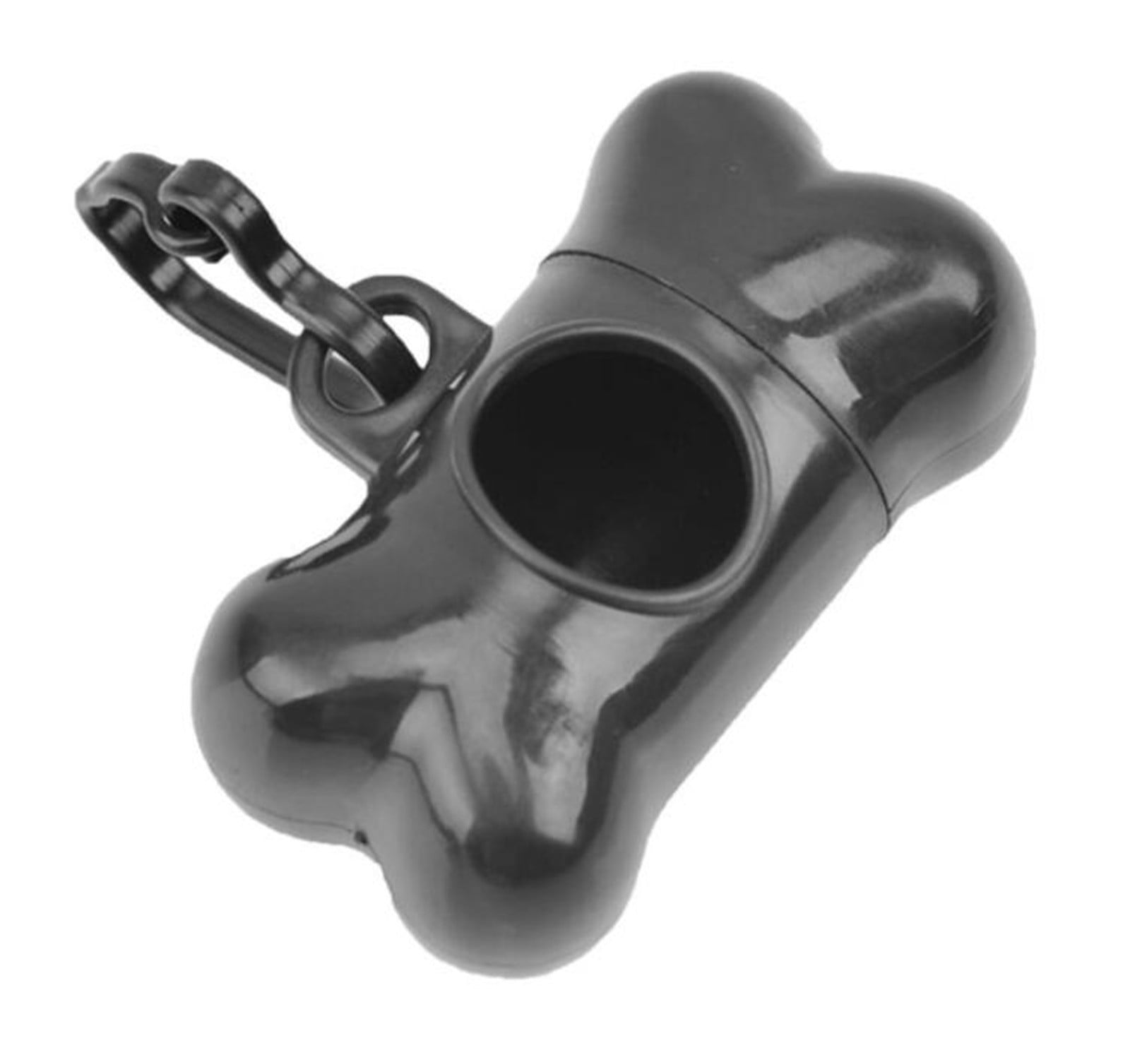 TEVEQ Dog Poop Bags Dispenser with Carabiner Clip, Doggy Poop Bag ...