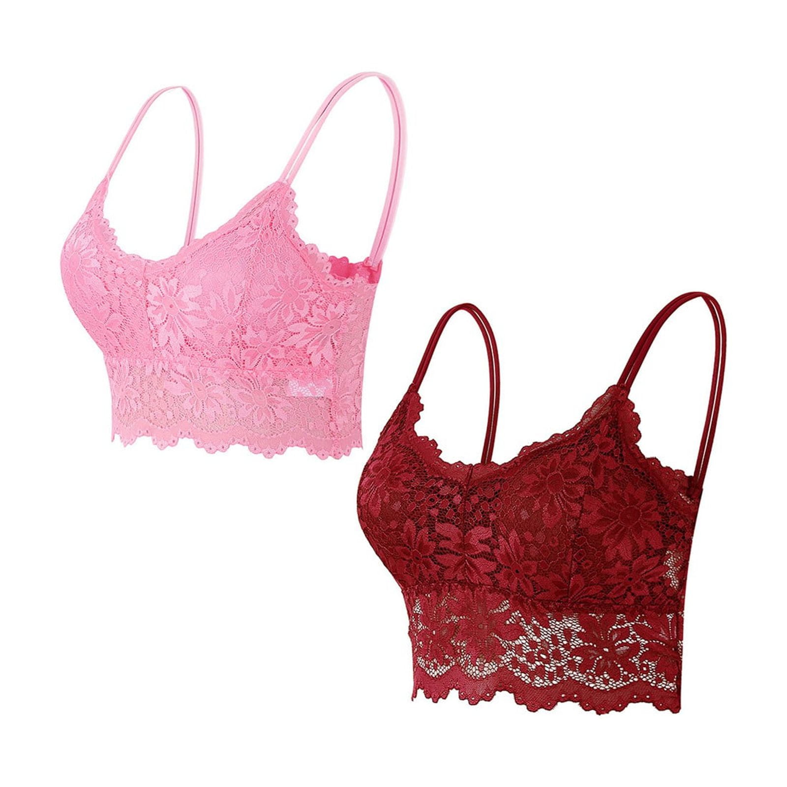 TEVEQ Push Up Bras for Women 2025 Trendy Women Plus Size Vest Crop Wire ...