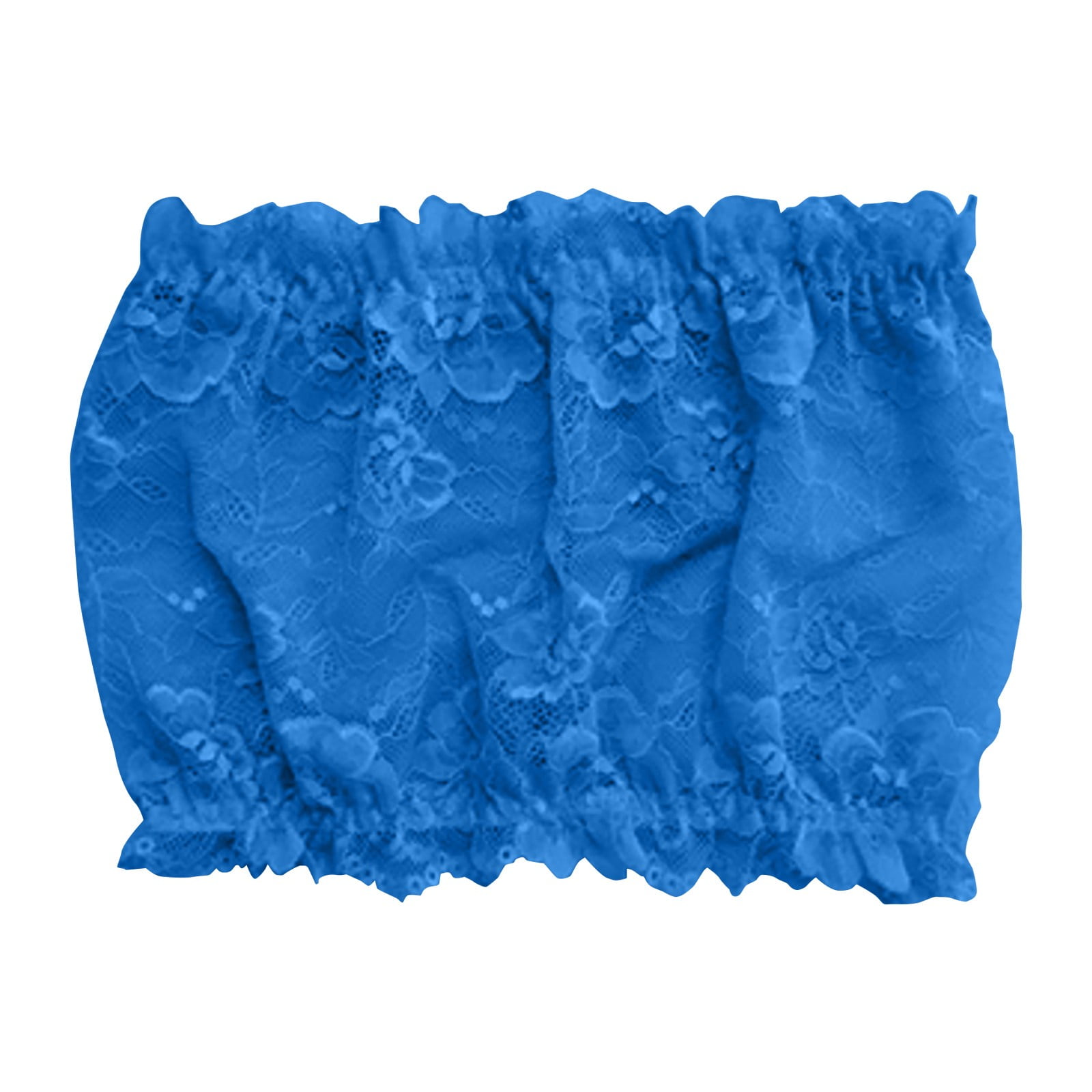 TEVEQ Women Lace Tube Tops Modesty Panel Cleavage Cover for Low ...