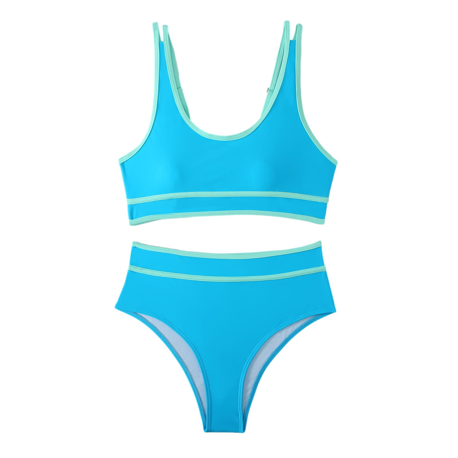 TEVEQ Women's Plus Size Comfortable Fashion Split Beach with Bra ...
