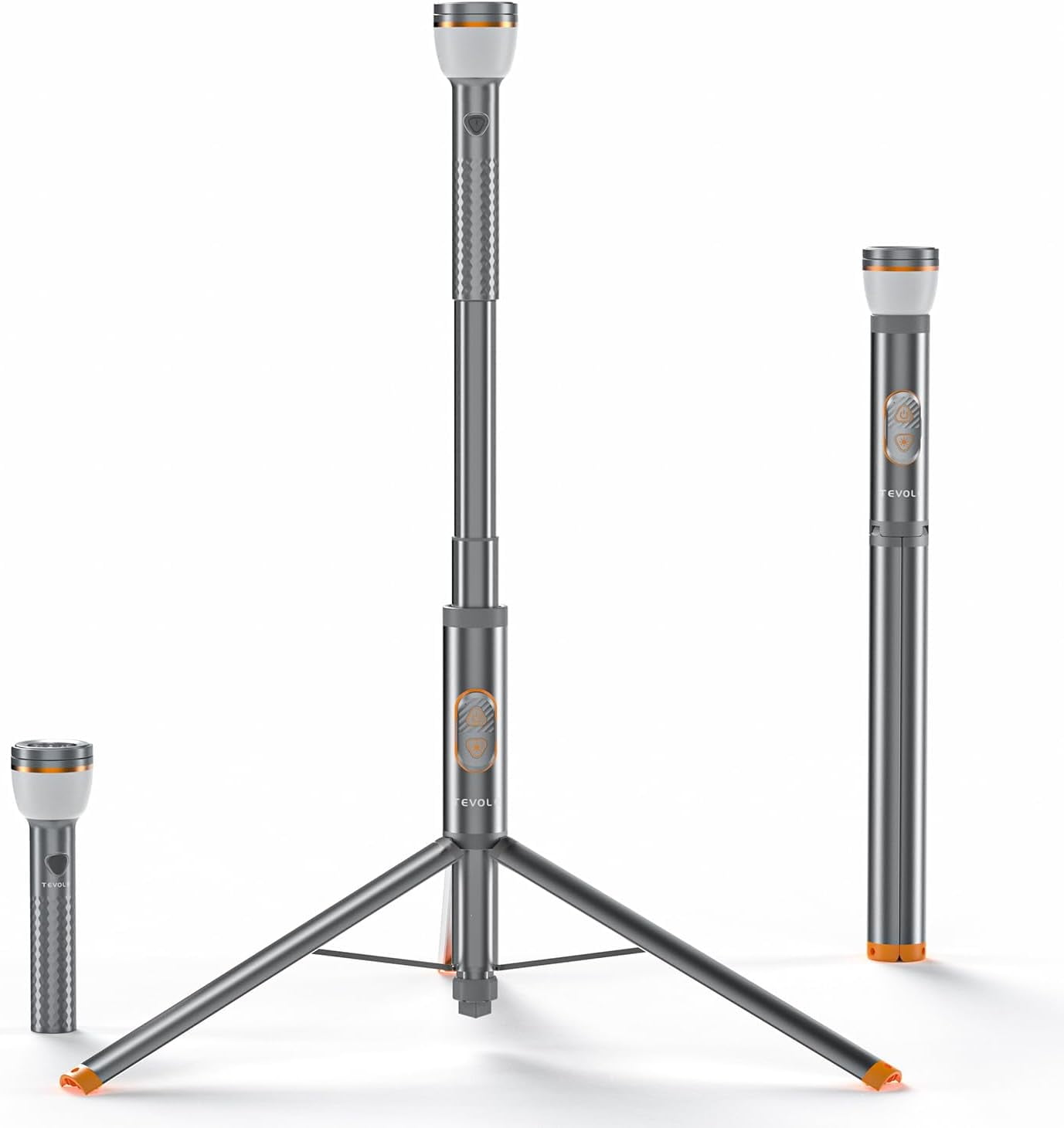 TEVOLE Camping Light Telescopic & Collapsible: 800 Lumens IP65 ...