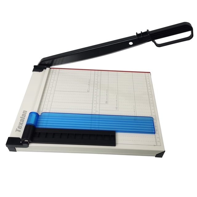 TEXALAN Guillotine Paper Cutter Trimmer 12" A4 Cut Length 12 Sheets ...