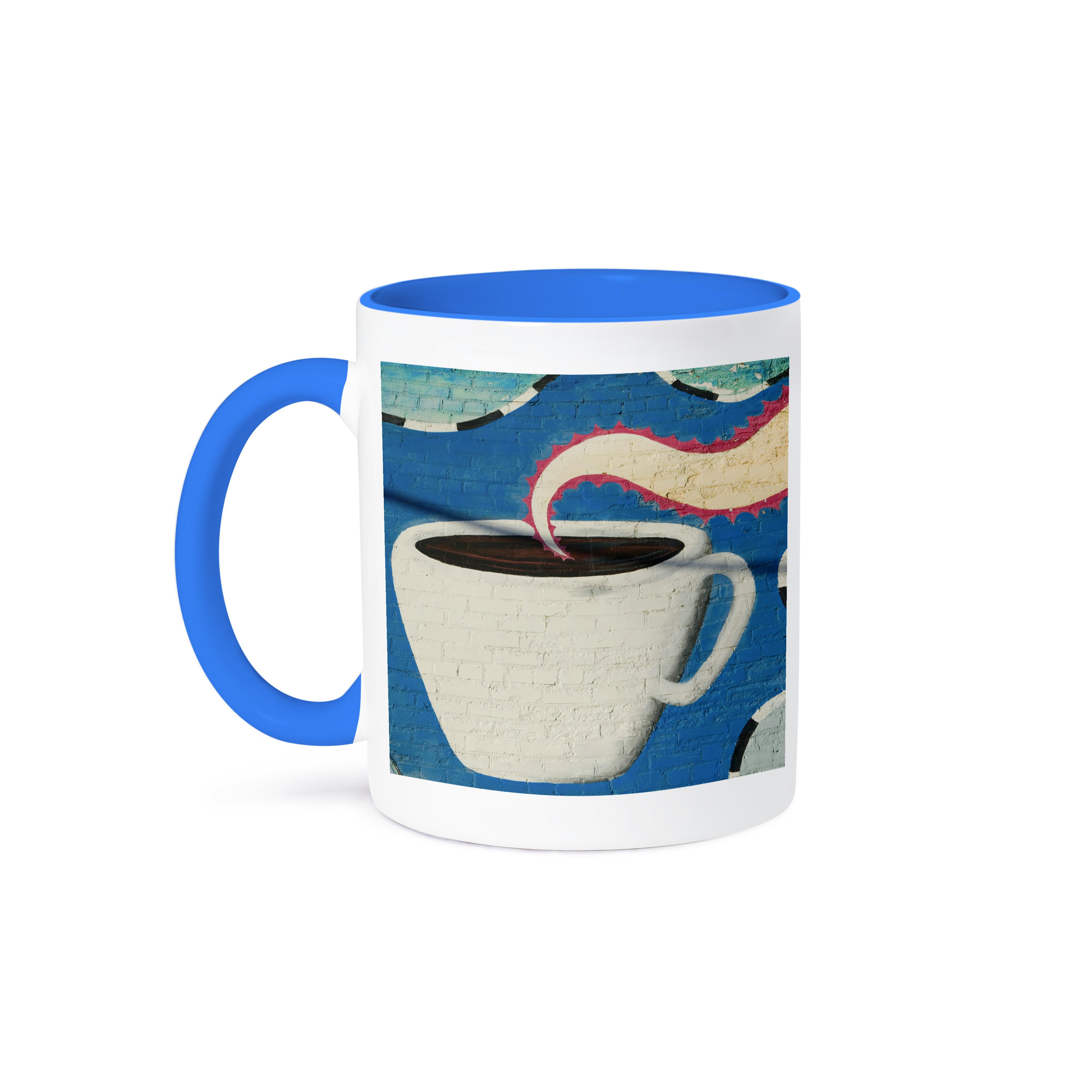 3dRose, TEXAS, Deep Ellum District, Coffee Cup Mural - US44 WBI0032 ...