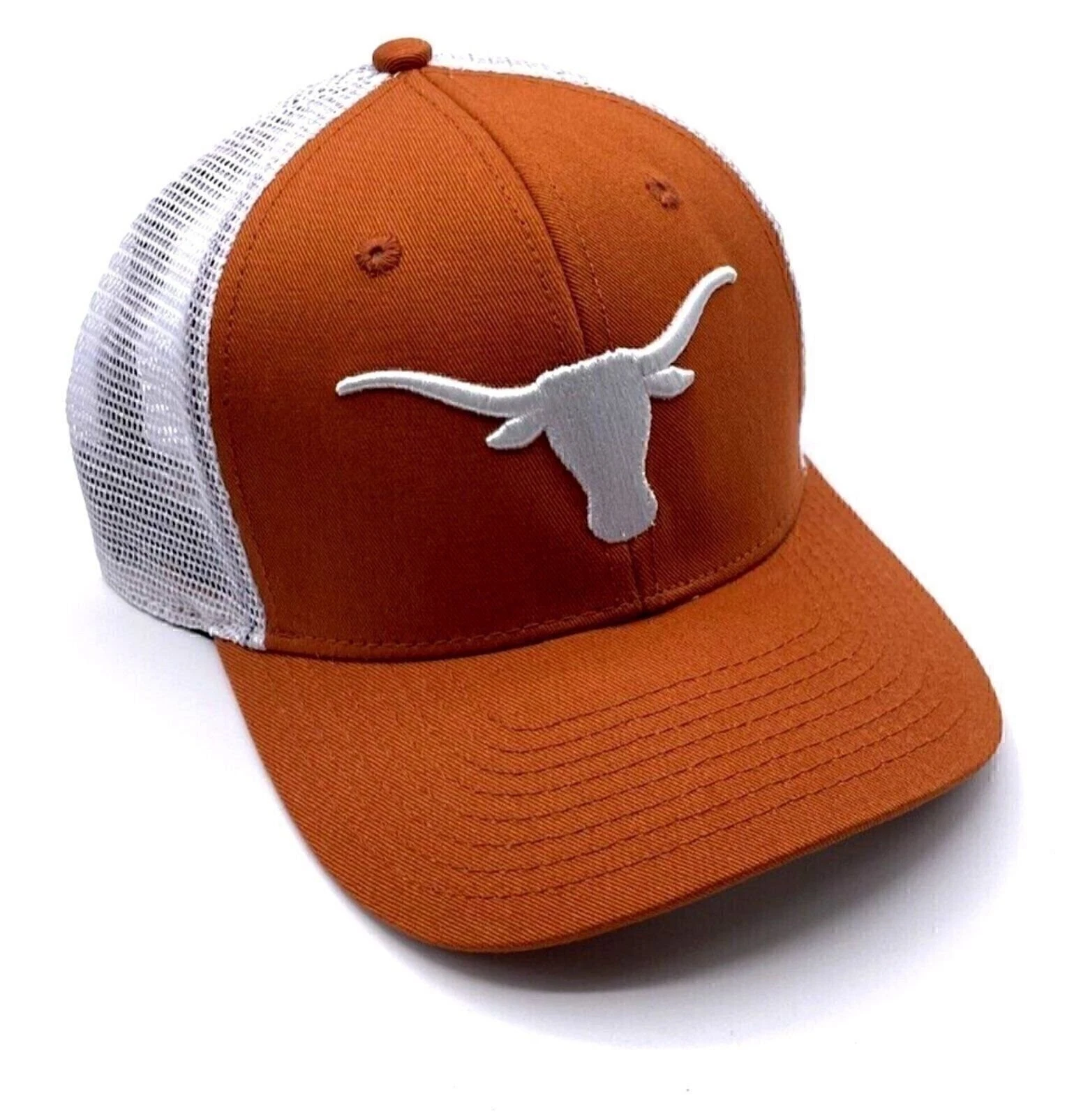 TEXAS LONGHORNS MESH TRUCKER HAT MVP AUTHENTIC ORANGE NCAA FOOTBALL ...