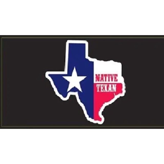 TEXAS NATIVE MAP BLACK TACTICAL Vinyl Decal Bumper Sticker - Walmart.com