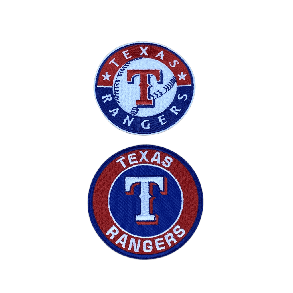 TEXAS RANGERS LOT SET OF 2 MLB BASEBALL IRON ON PATCHES 3”x3” - Walmart.com