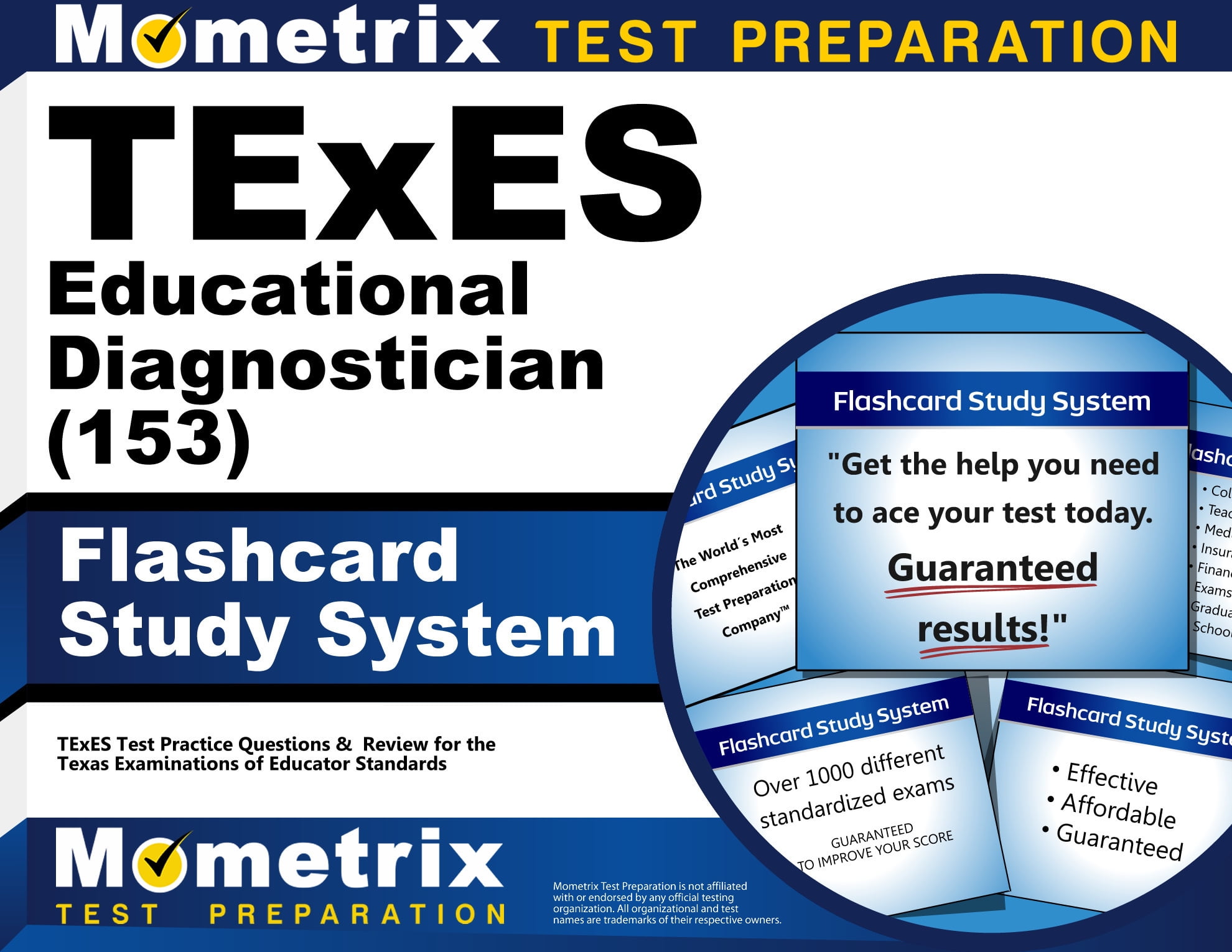 TExES Educational Diagnostician (153) Flashcard Study System : TExES ...