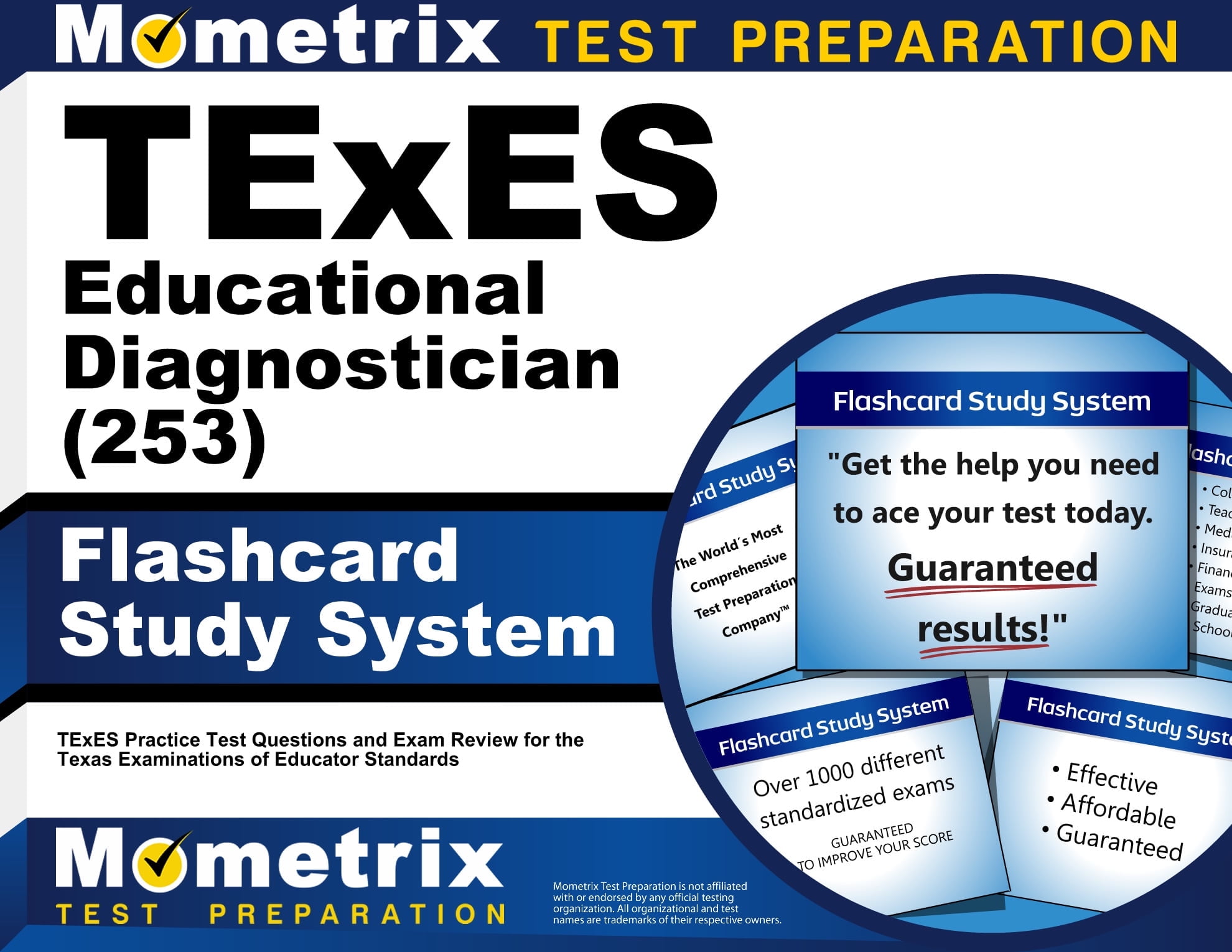 TExES Educational Diagnostician (253) Flashcard Study System : TExES ...