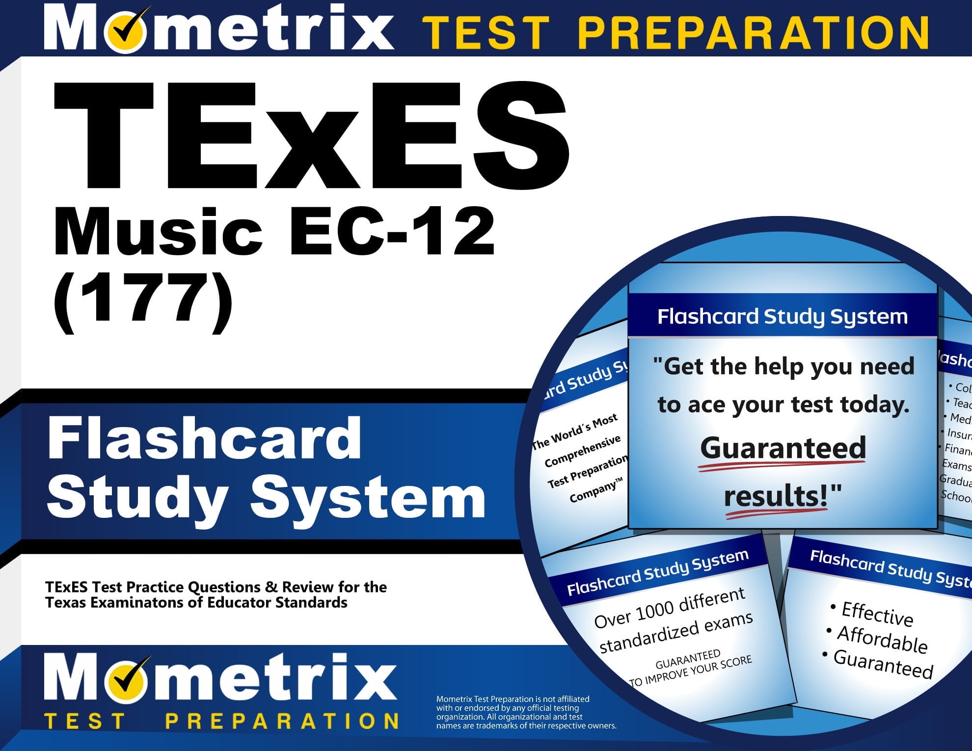TExES Music Ec-12 (177) Flashcard Study System : TExES Test Practice ...
