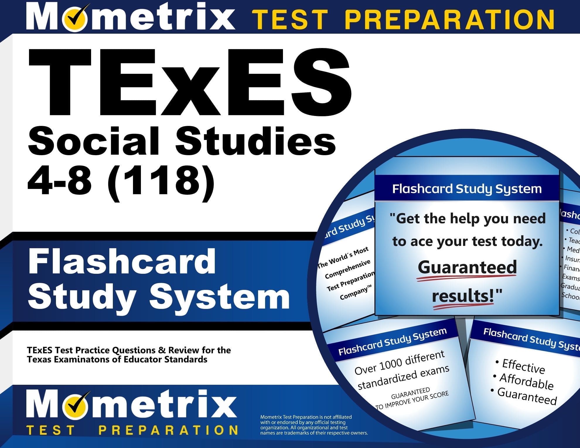 TExES Social Studies 4-8 (118) Flashcard Study System : TExES Test ...