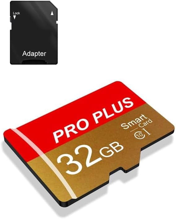 TF Card 64GB with Adapter, High Speed Memory Card, UHS-I C10 A1 Memory ...