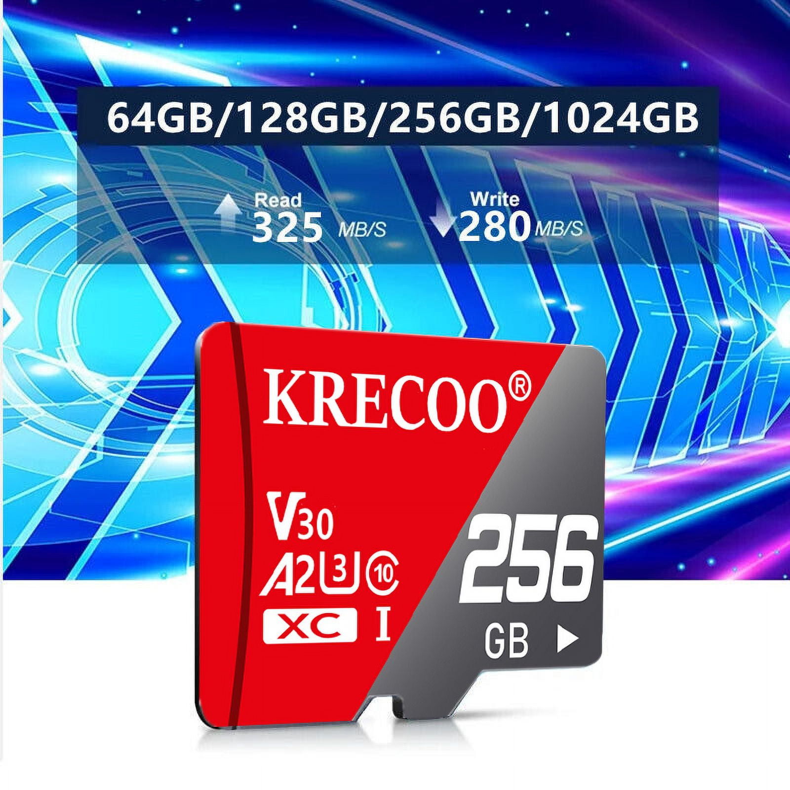 TF Card Micro SD Memory Card High Speed 256GB MicroSDXC Class10 SD Card ...