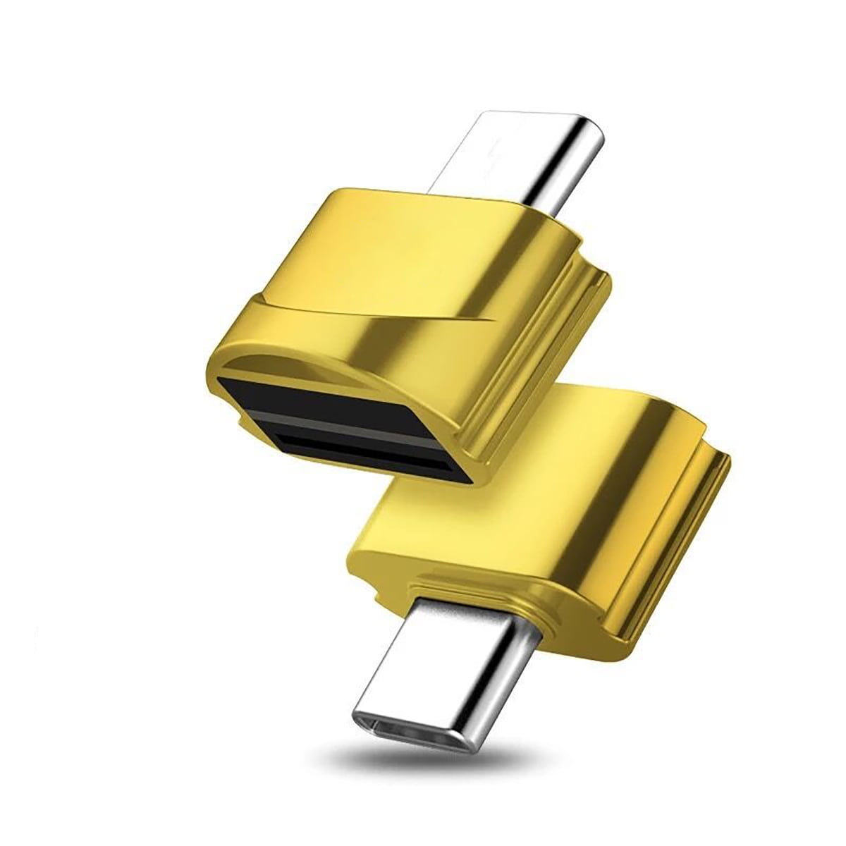 TF Card Reader(2 packs),USB3.1 Fast Recognition Free Anti-Loss Chain TF ...