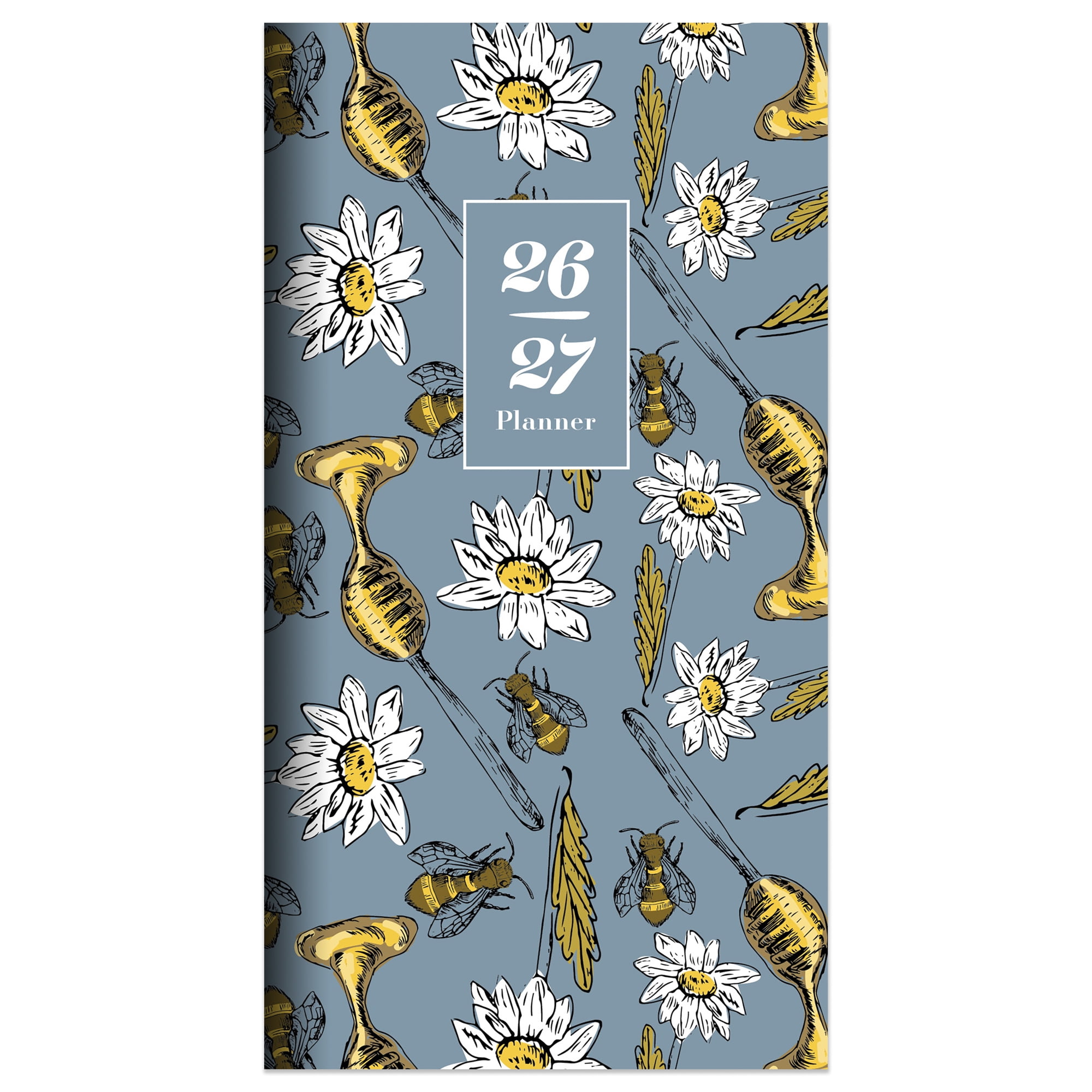 TF Publishing 2026-2027 Flower Stencil Small Monthly Pocket Planner ...