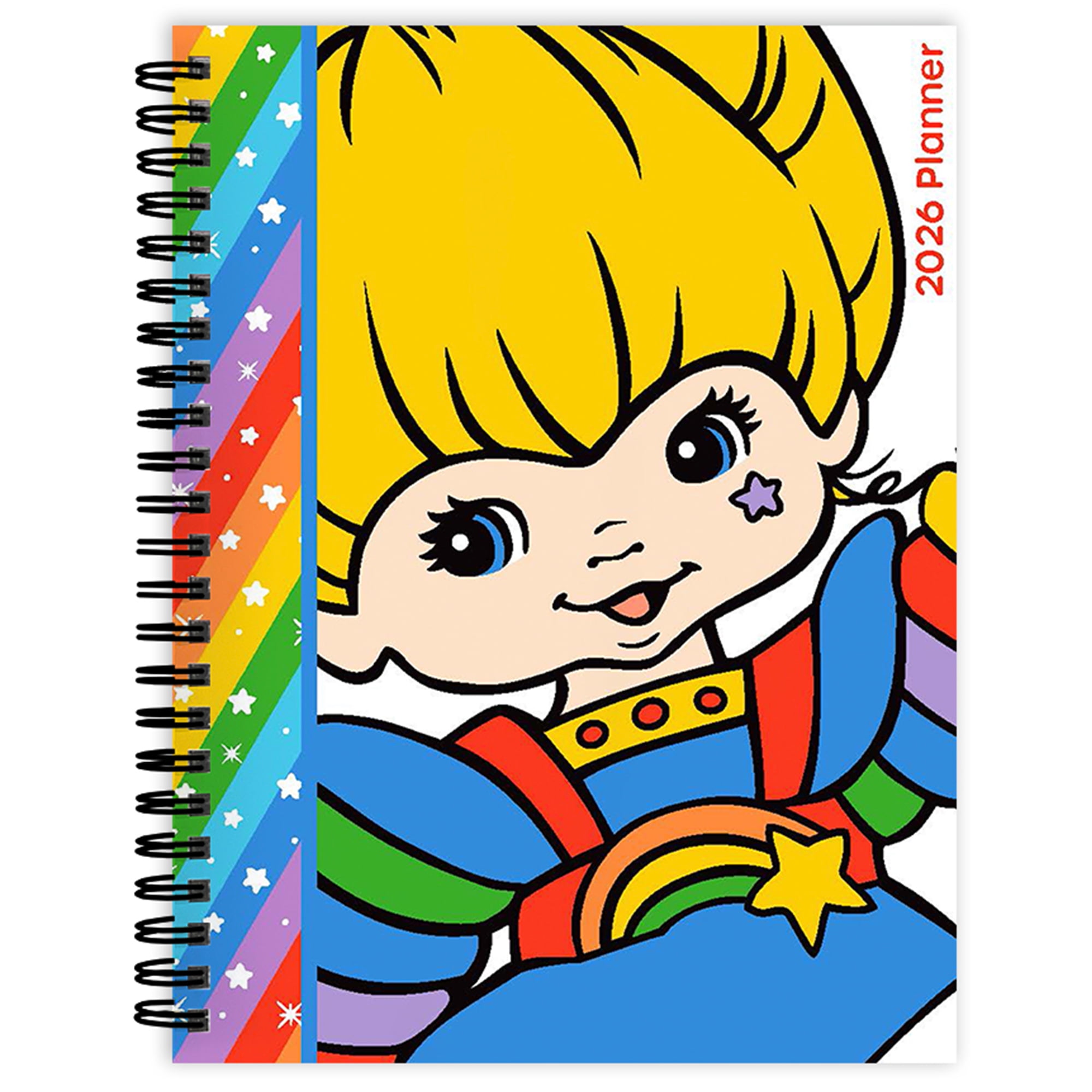 TF Publishing 2026 Rainbow Brite Medium Weekly Monthly Planner - 6.5 x 8in - Walmart.com