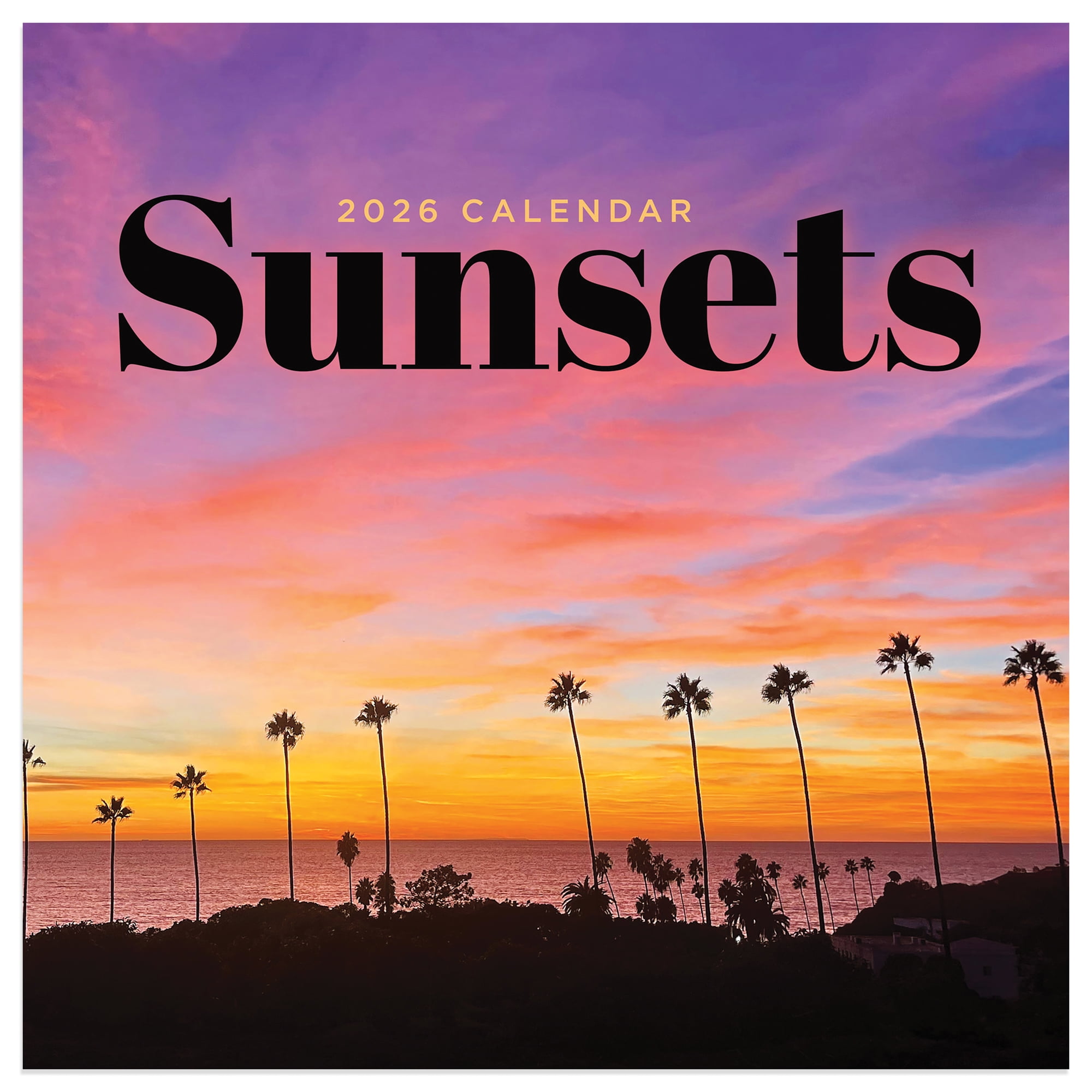 TF Publishing 2026 Sunsets Mini Calendar - Gloss Paper - Walmart.com