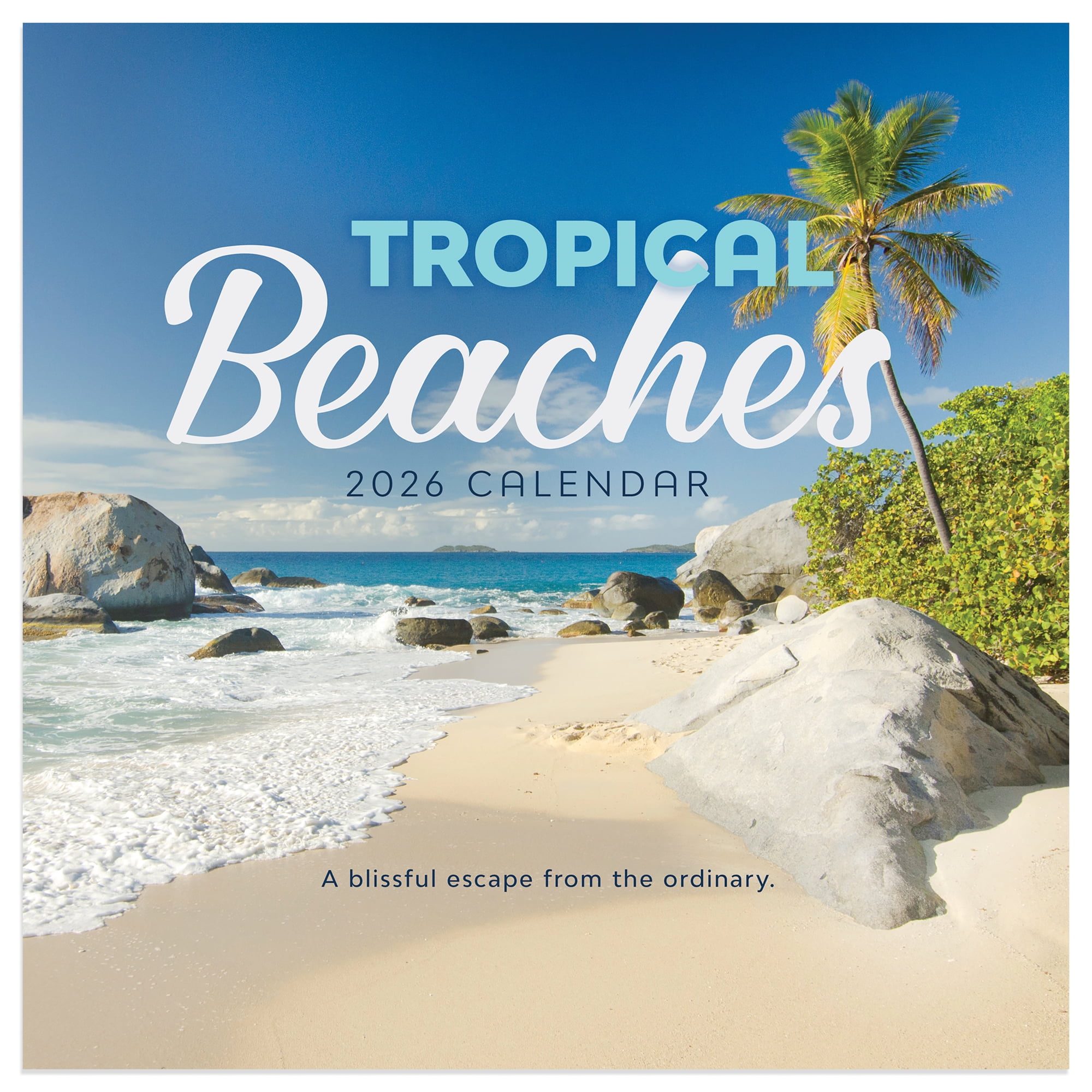 TF Publishing 2026 Tropical Beaches Mini Calendar - Gloss Paper ...