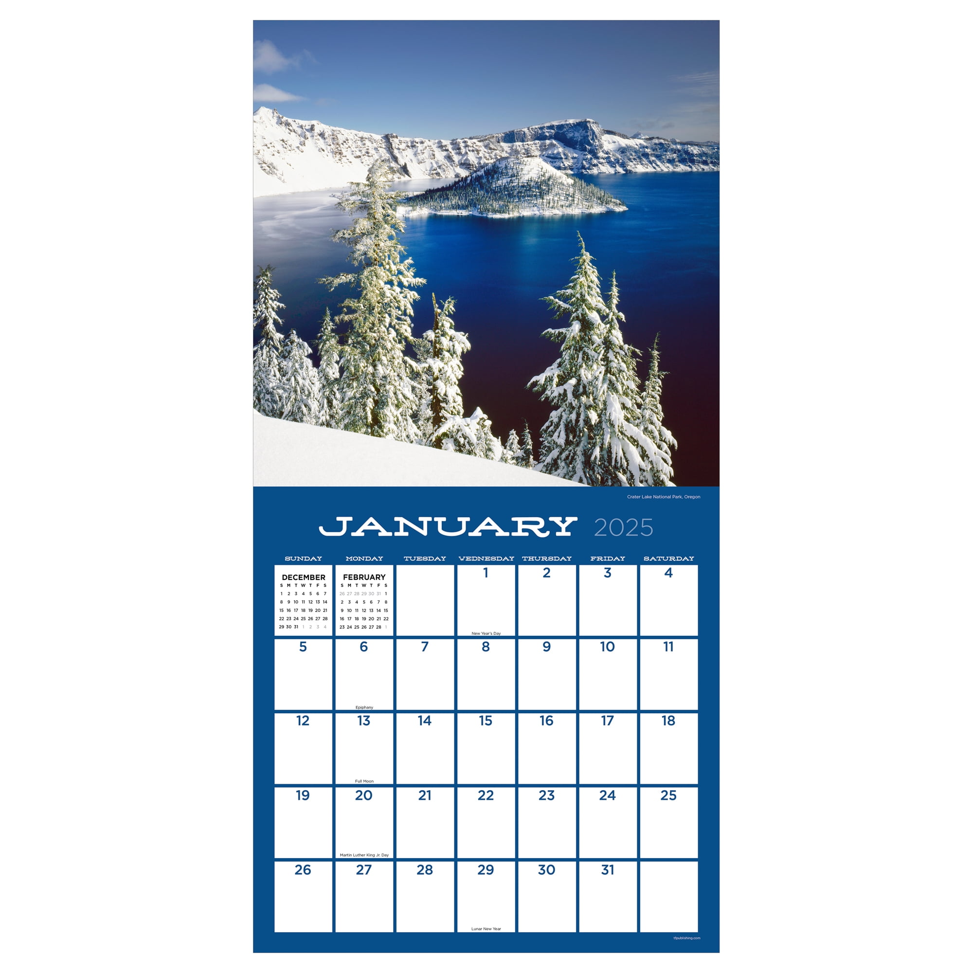 TF Publishing, Pacific Northwest 2025 Wall Calendar - Walmart.com