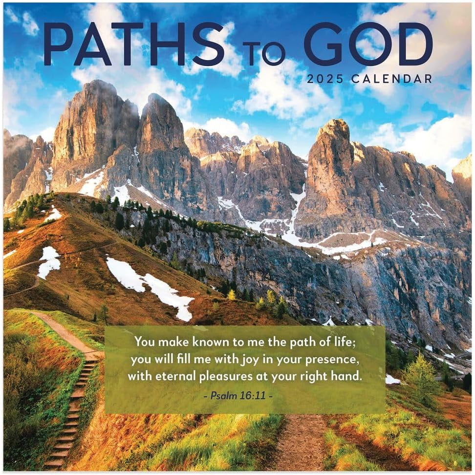 TF Publishing, Paths to God 2025 Mini Wall Calendar - Walmart.com