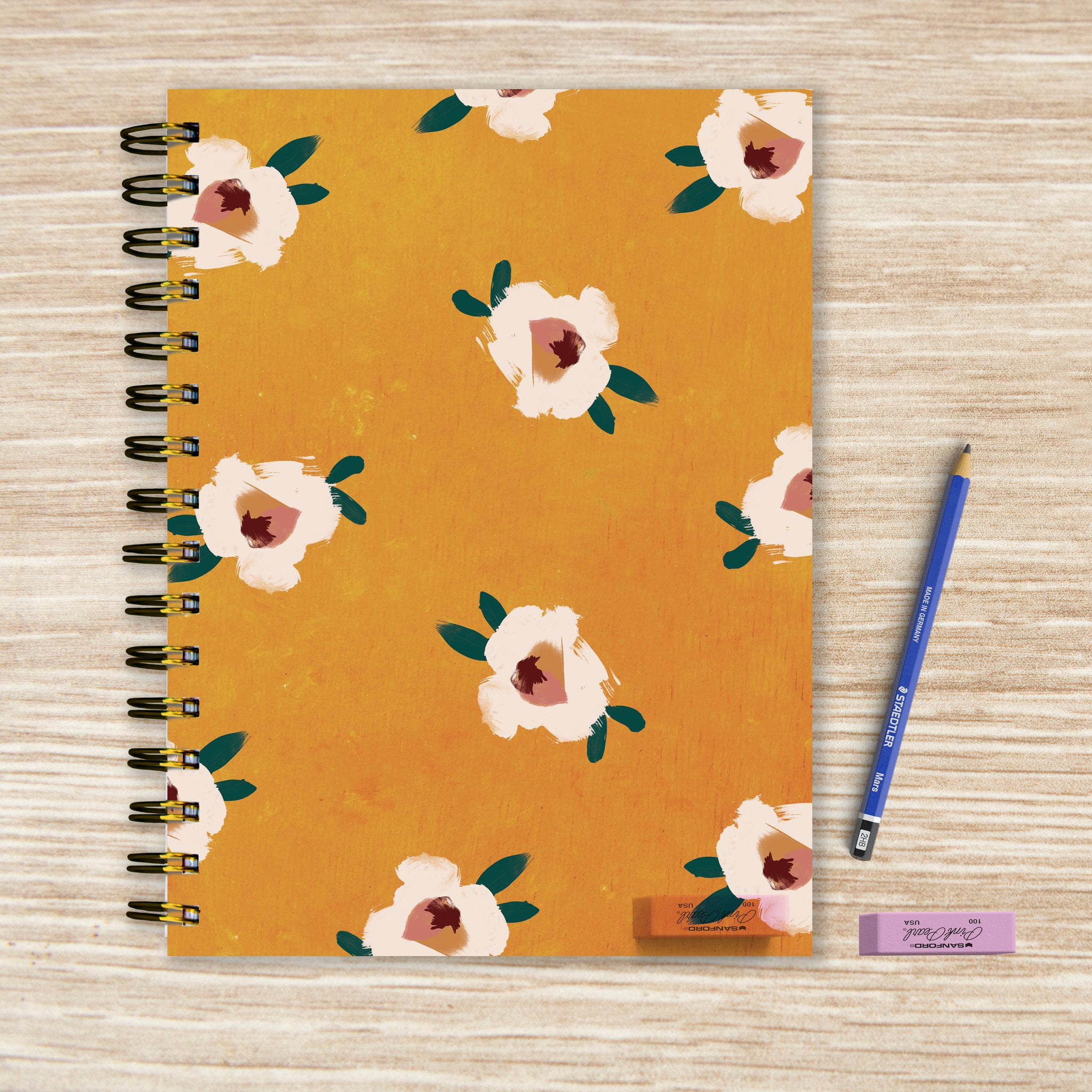 TF Publishing Soft Journal 7" x 9" Sahara Floral Boho 99-6096 - Walmart.com