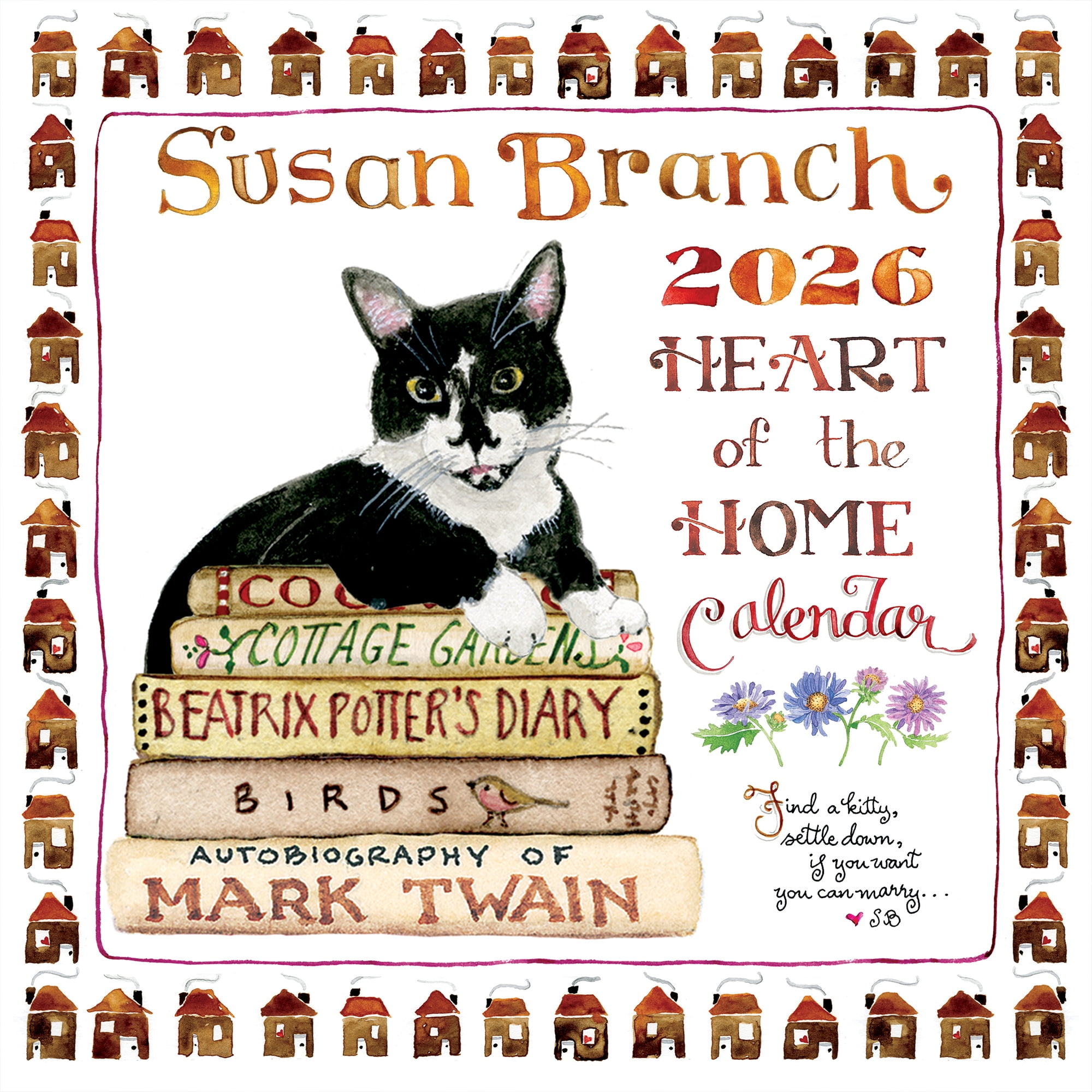 TF Publishing, Susan Branch Heart of the Home 2026 Wall Calendar, 12 ...