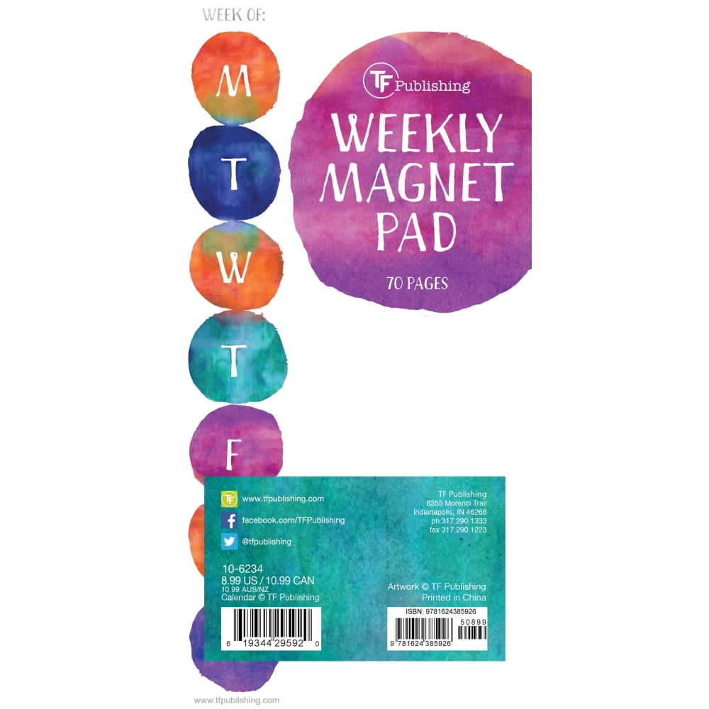 TF Publishing, Water Spots Magnet Pad - Walmart.com
