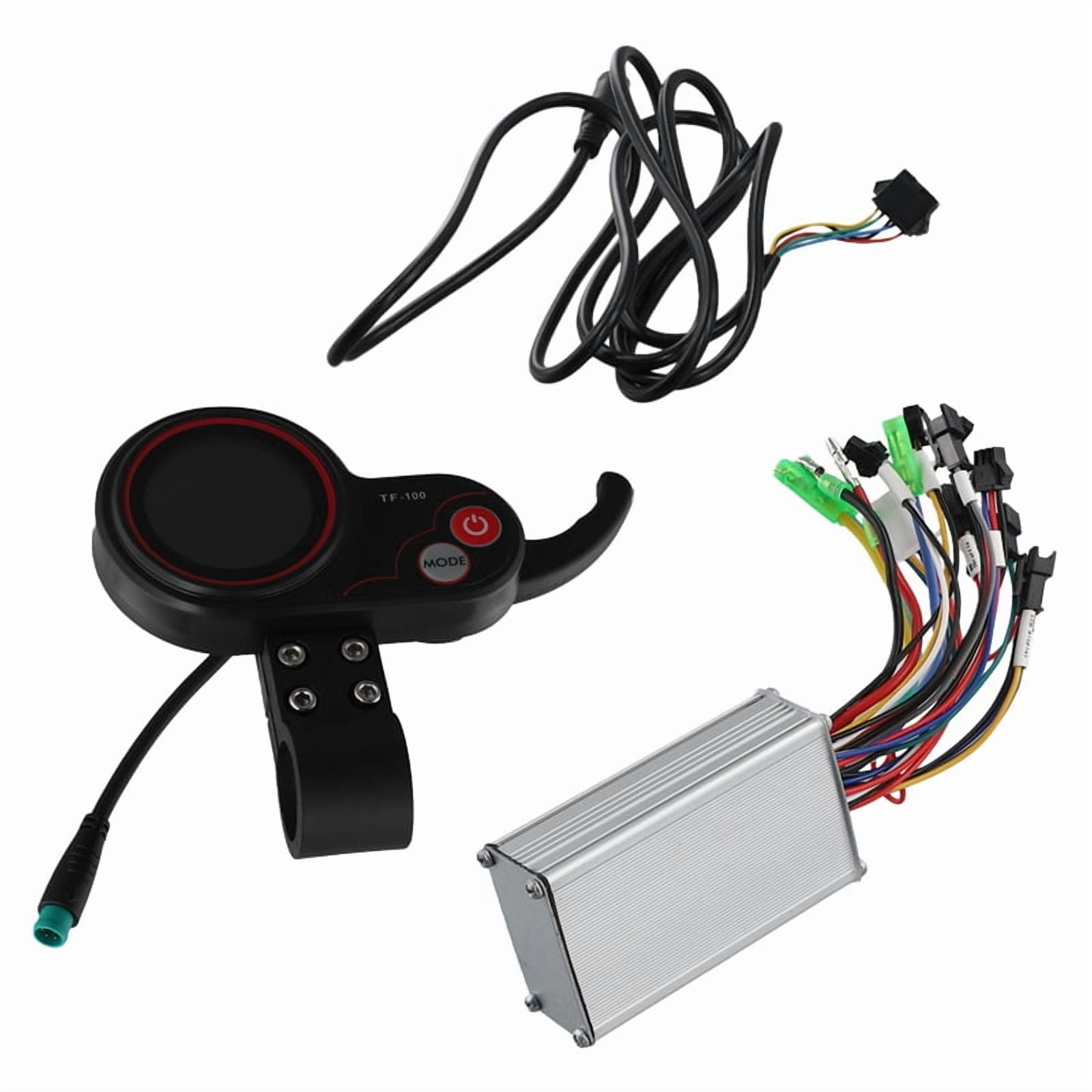 TF100 LCD Display Dashboard 5PIN+36V/48V 350W Controller Kit for ...