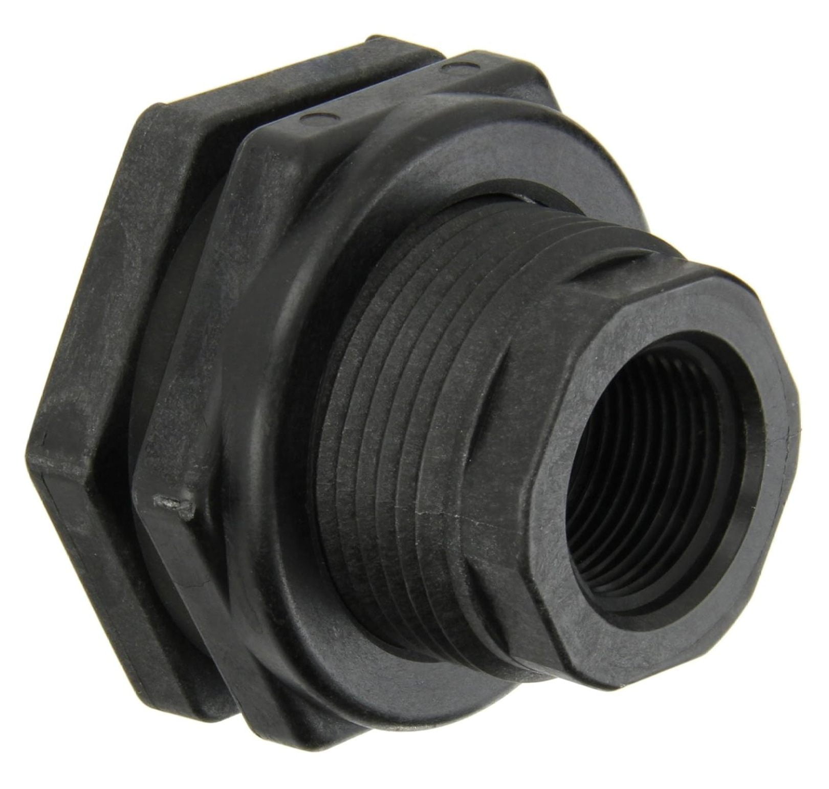 TF100 Polypropylene Bulkhead Fitting, 1" NPT Female - Walmart.com