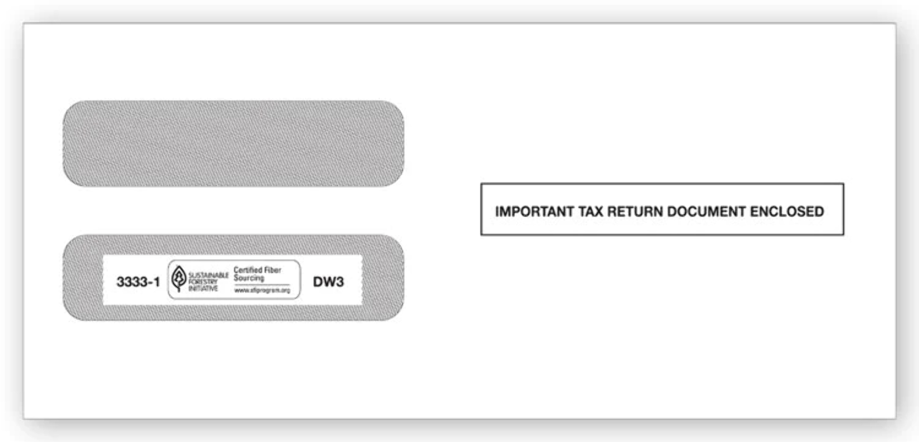 TF33331 2023 W2 Double Window Envelopes 3 7 8 X 8 1 2 Walmart