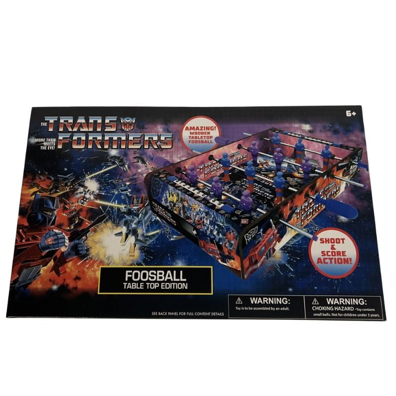 Generic Foosball Table Top Transformer Edition Shoot And Score Action ...