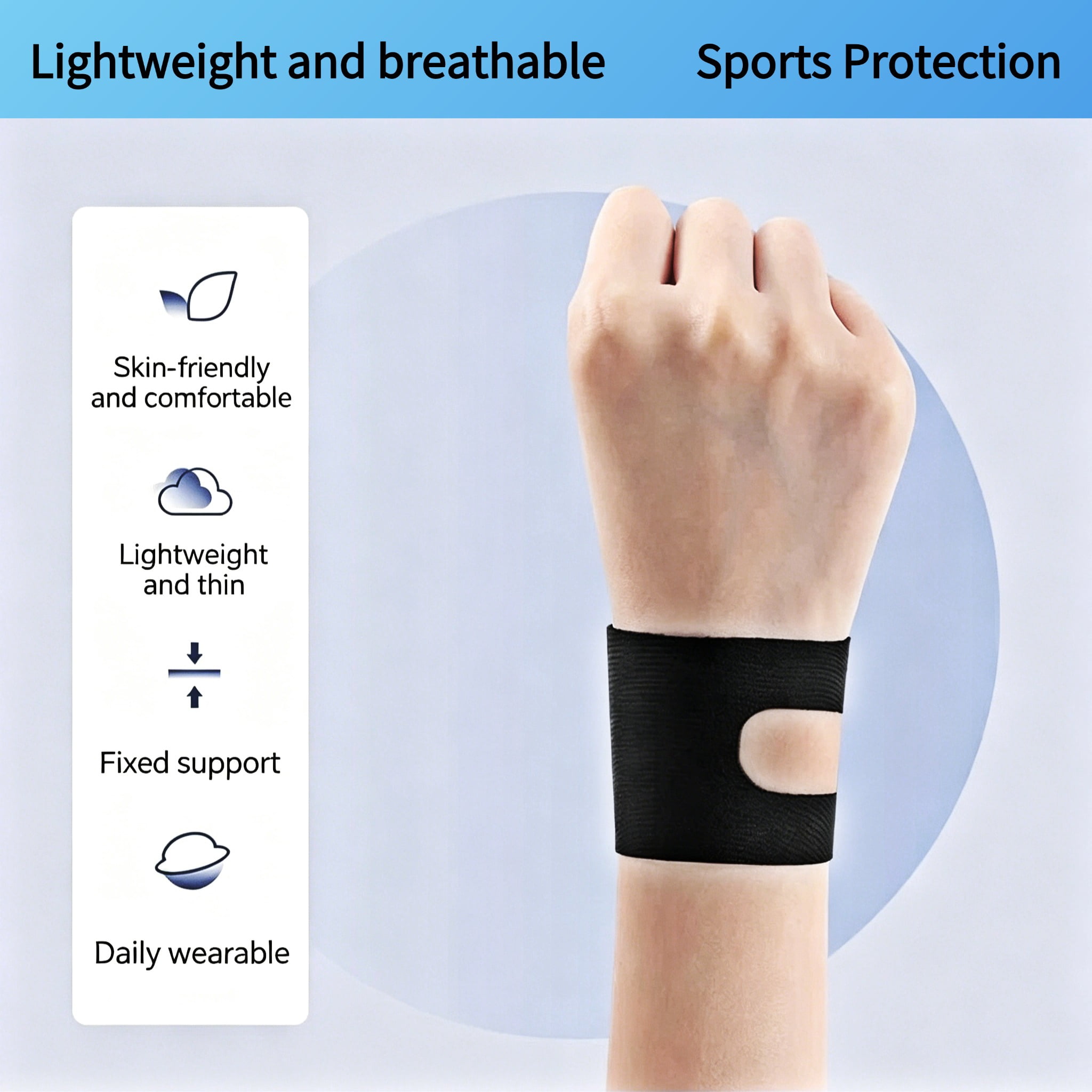 TFCC Wrist Brace 4 Pack, Adjustable Thin Wrist Support for TFCC Injury ...