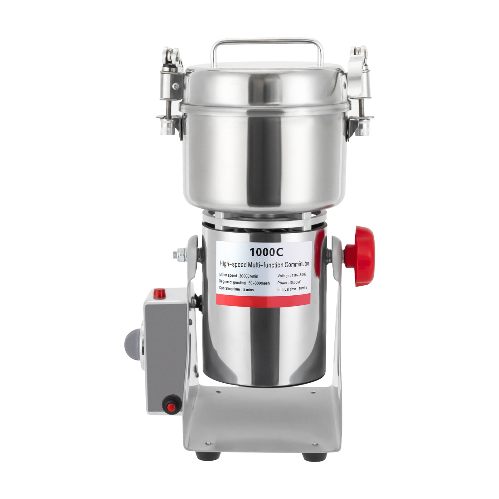 TFCFL 1000g Electric Grain Mill Grist Mill Countertop Grain Grinder ...