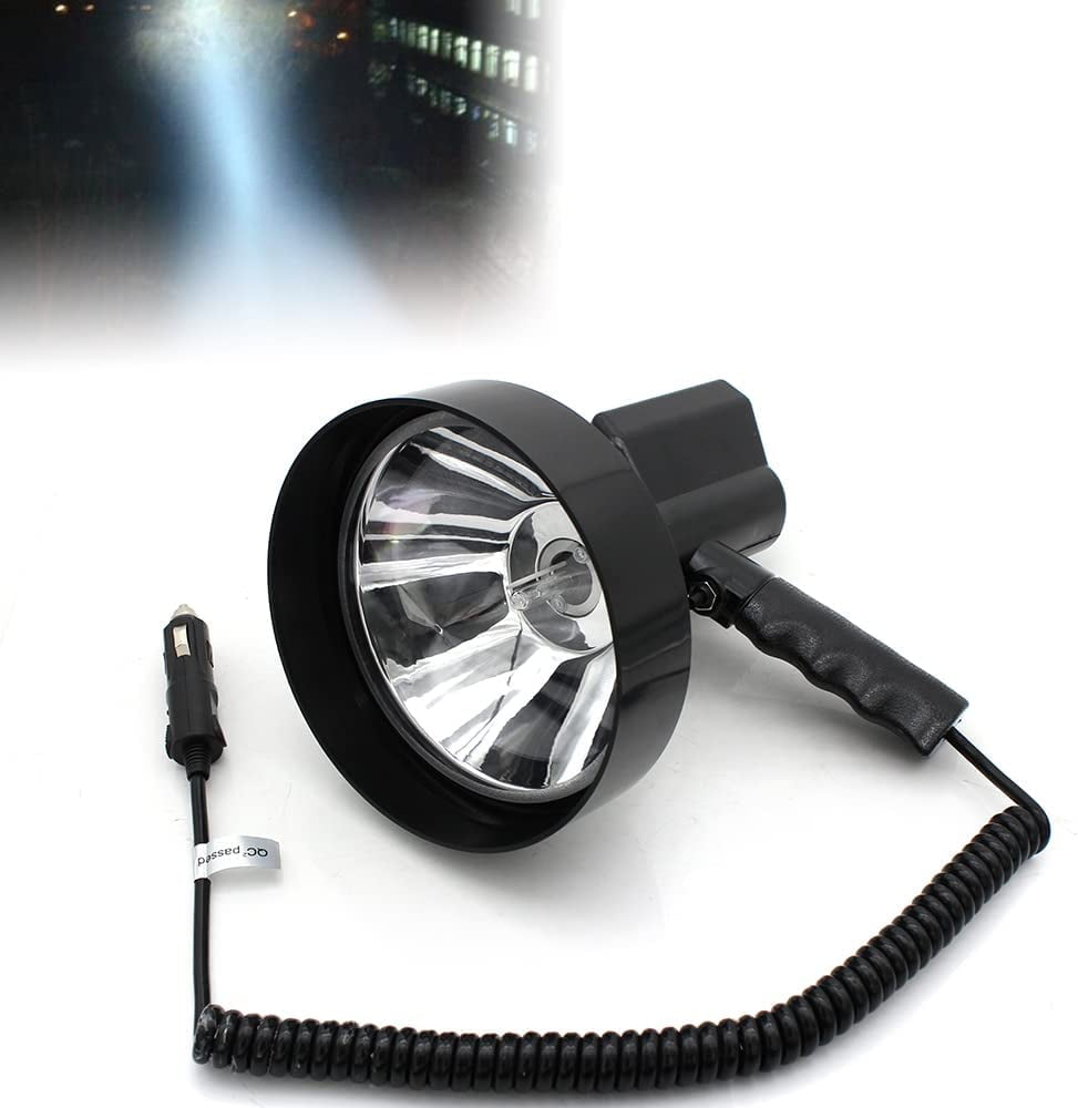 TFCFL 100W 7" Handheld Hunting Spotlight, Xenon Spotlight, 8000LM Xenon ...