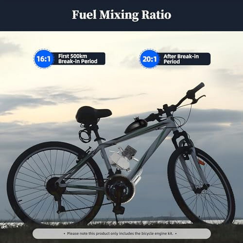 TFCFL 100cc Engine Kit, 2-Stroke Gas Motorized Bike Motor Kit, Bike ...