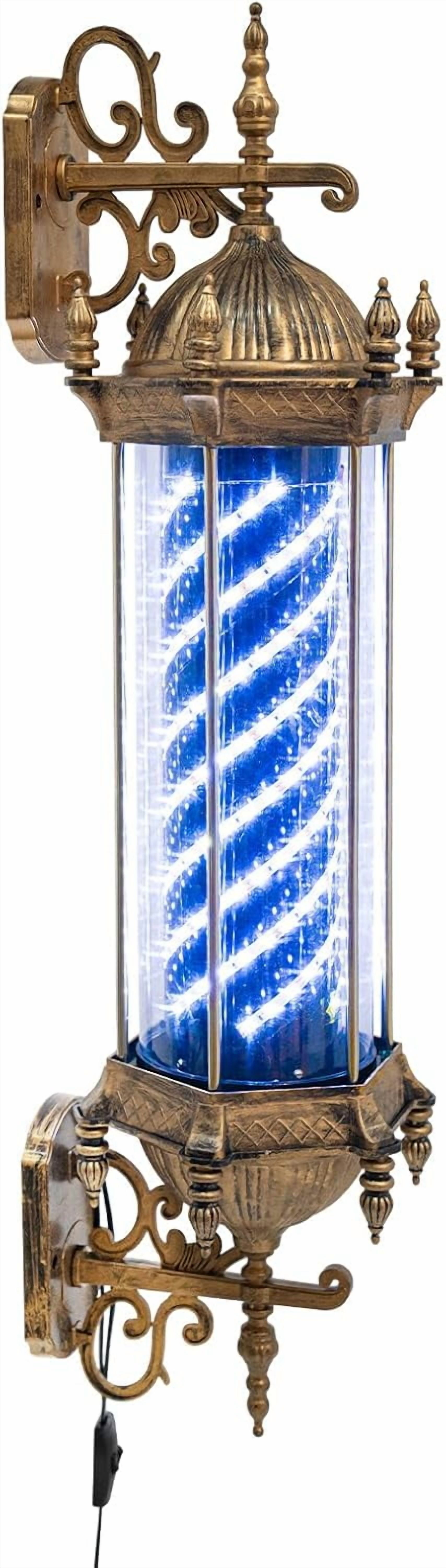 TFCFL 110V Barber Rotating Light, Barber Pole Retro Style Salon Shop ...