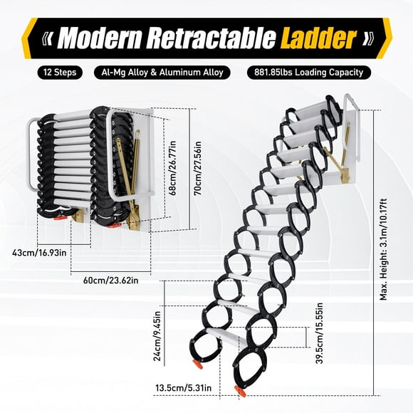 12 Foot Ladder in Ladders - Walmart.com