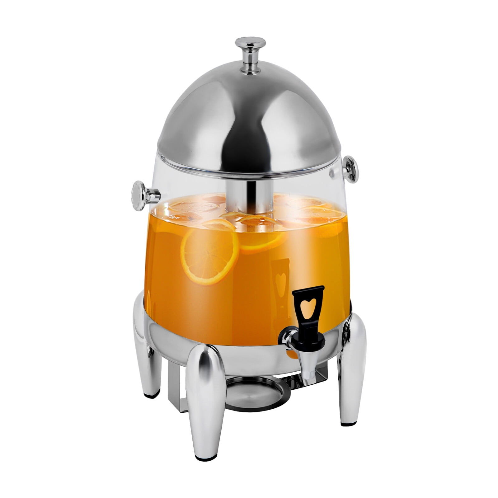 TFCFL 12L/3.17Gal Drink Dispenser Tabletop Stainless Steel Juice ...