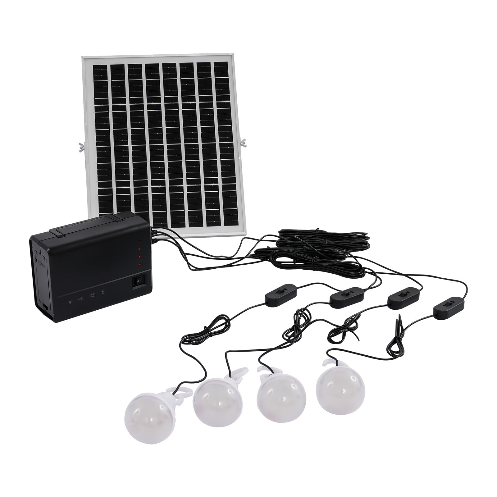 TFCFL 12V 4A Portable Reusable Solar Generator Power Storage Power ...
