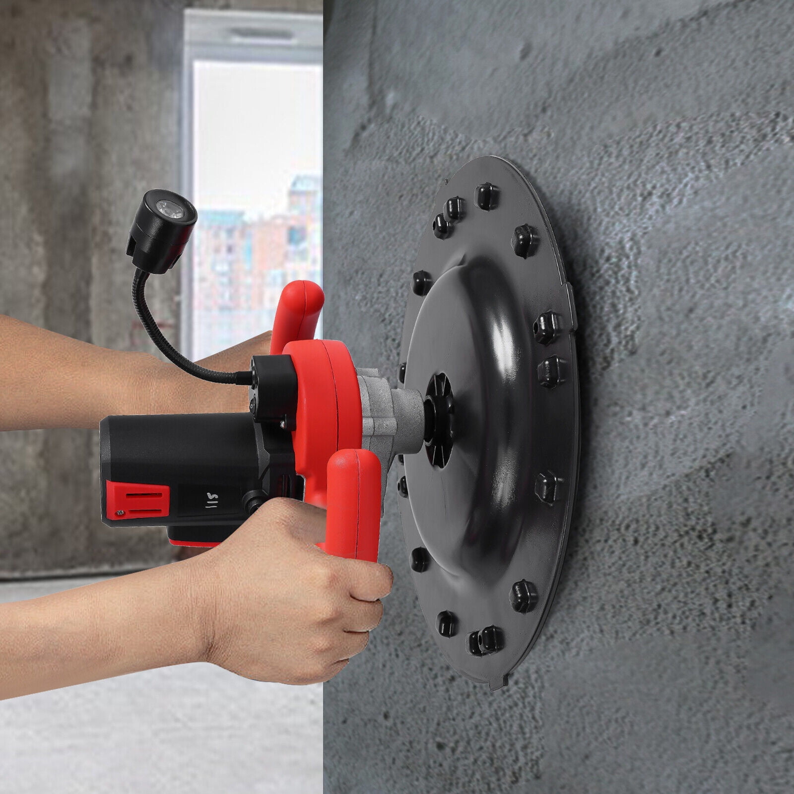 TFCFL 15" Electric Concrete Mortar Trowel Masons Wall Smoothing ...