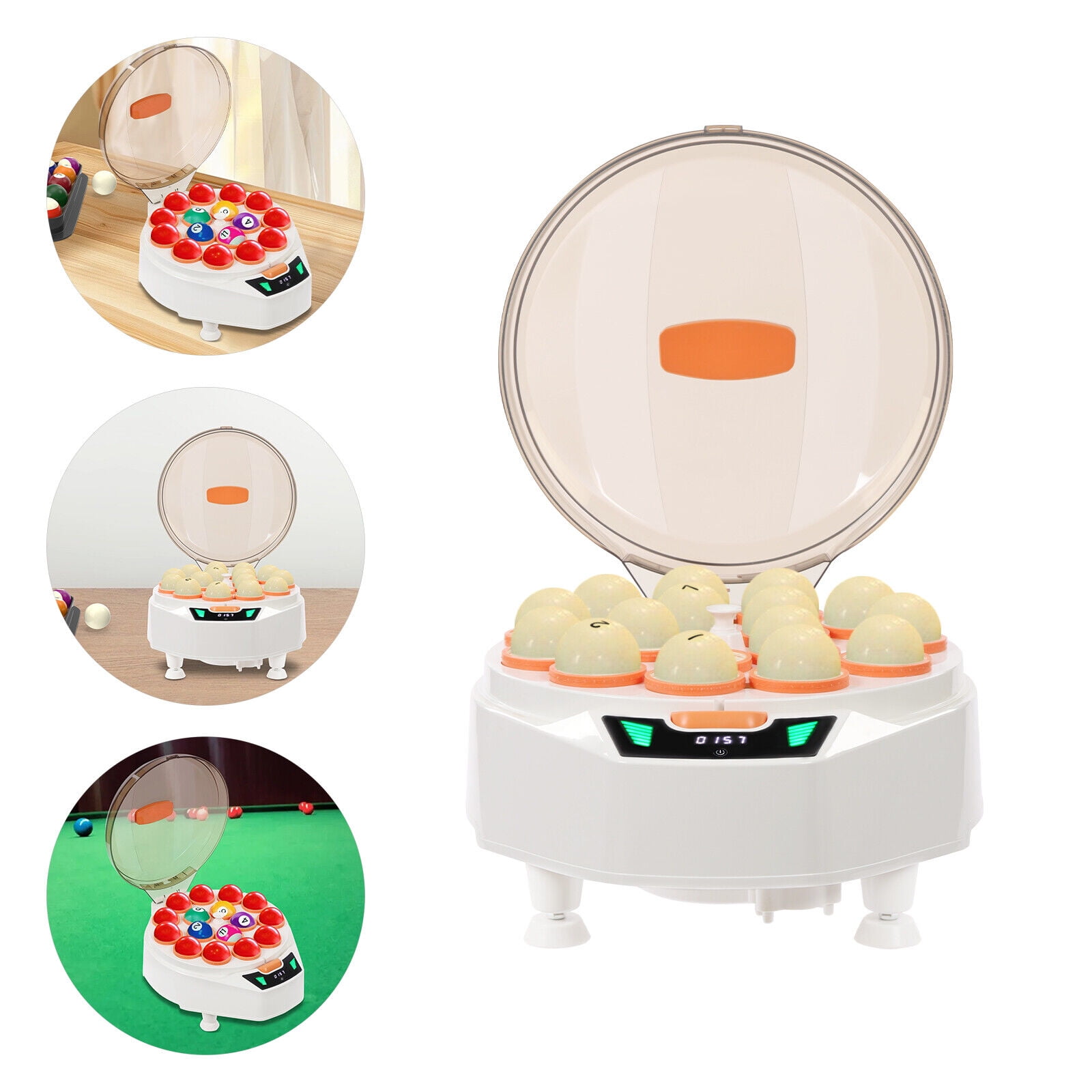 TFCFL 16 Balls Electric Cleaning Machine Automatic Billiard Ball ...