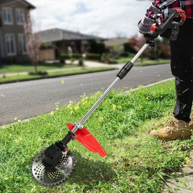 TFCFL 1800W Electric Brush Cutter Weed Wacker Lawn Edger Battery ...