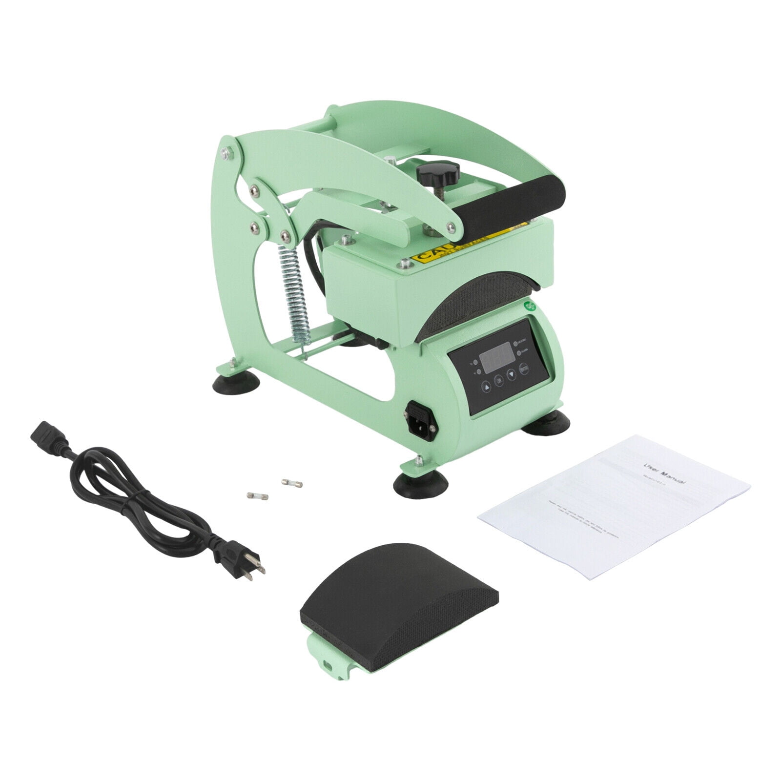 TFCFL 2-in-1 Hat Heat Press Machine Cap Heat Press Machine W/Timer ...