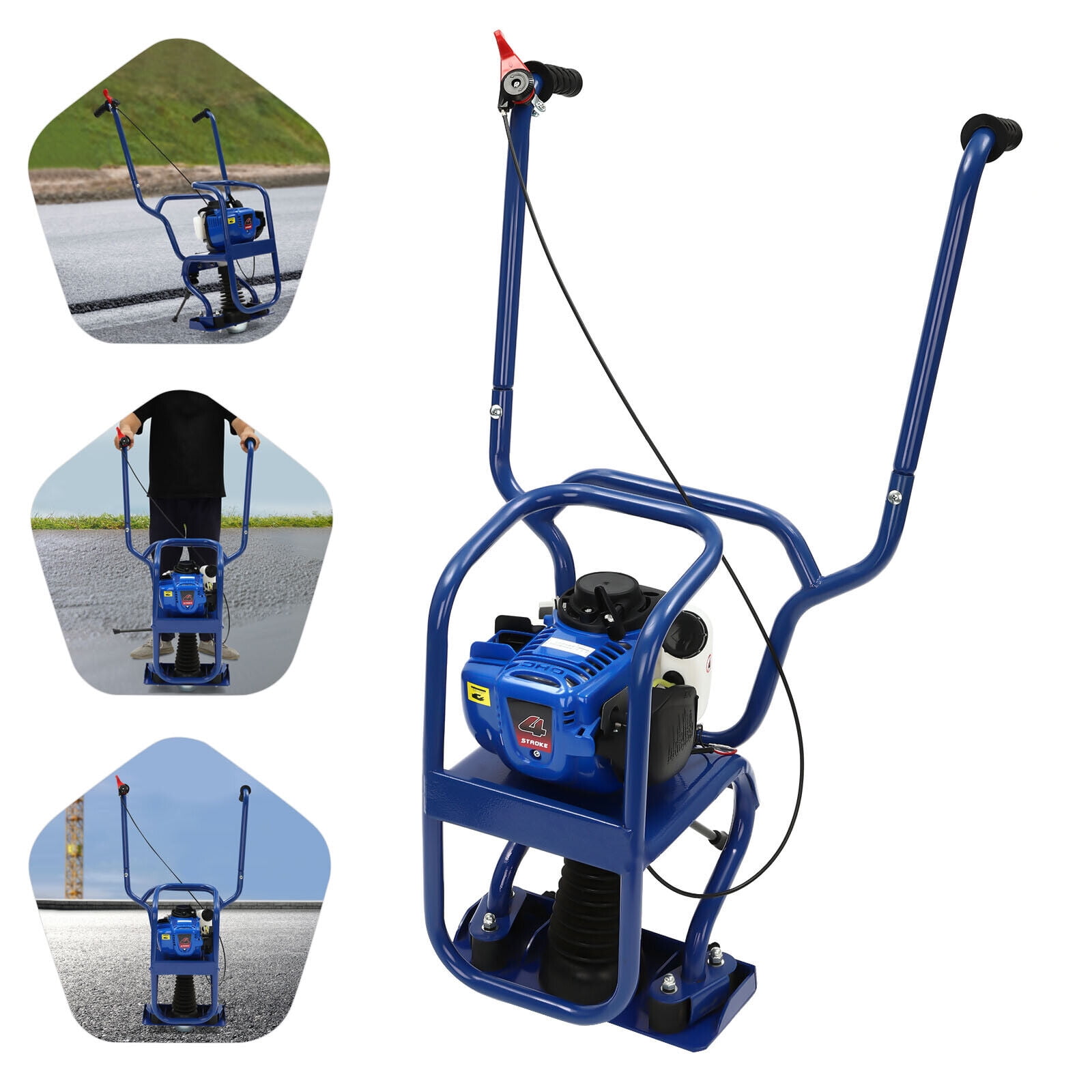 TFCFL 3.2-16ft Screed Concrete Float 37.7cc 4 Stroke Gas Wet Screed ...
