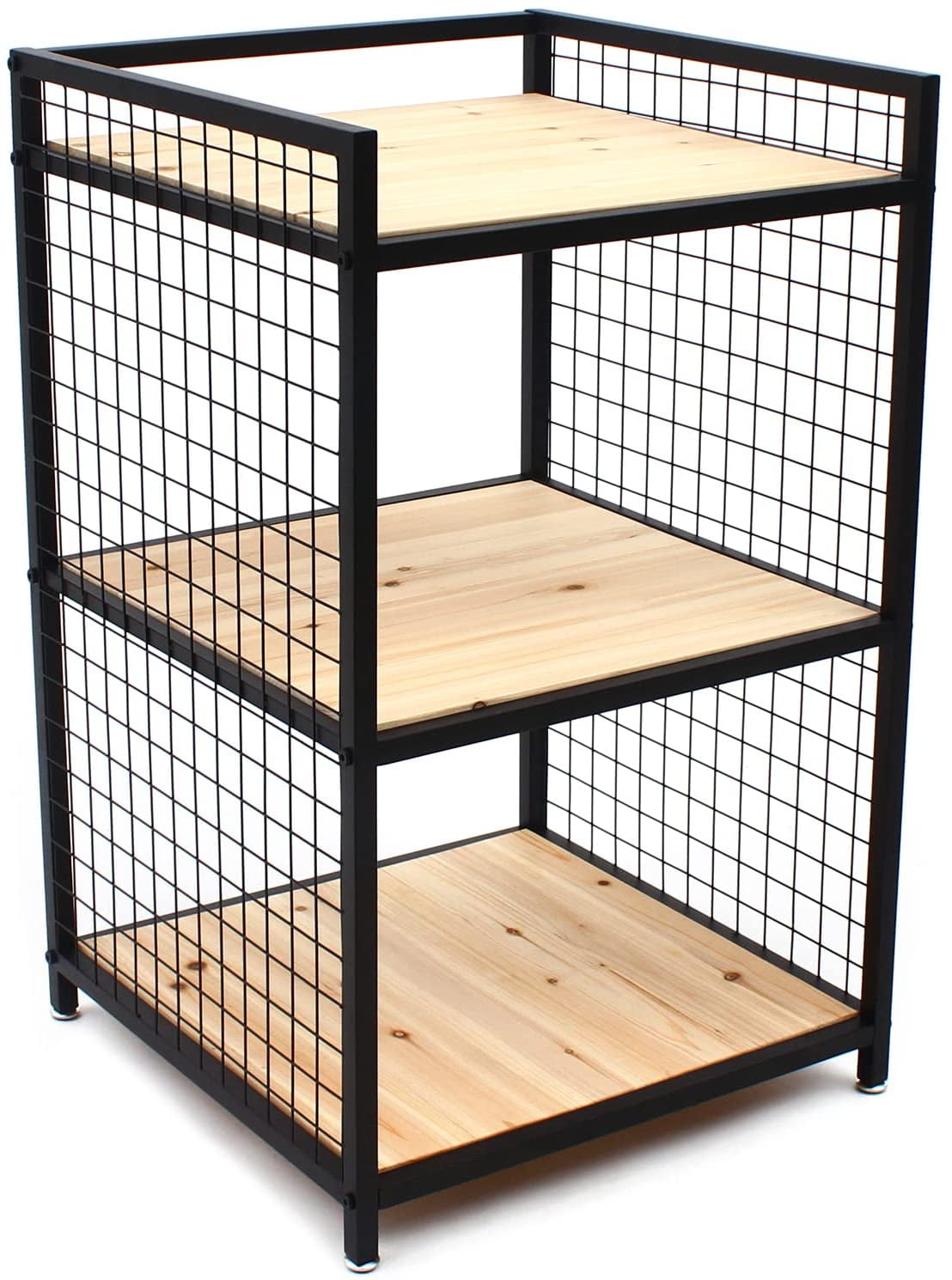 TFCFL 3 Tier Shelving Storage Unit Heavy Duty, Metal Storage Stand ...