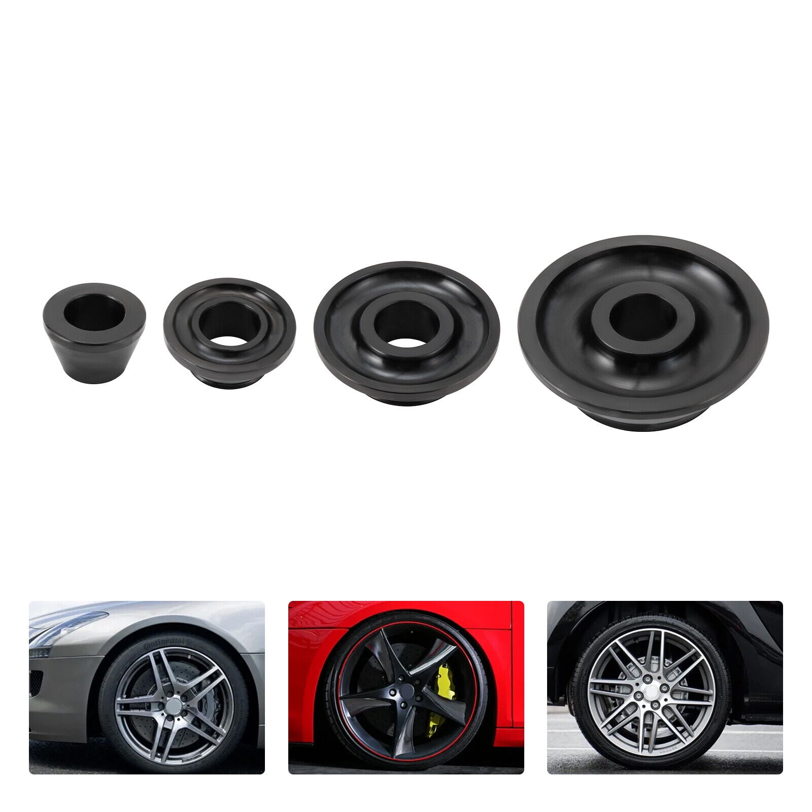 TFCFL 36mm 4 Sizes Tire Balancer Cones Set Wheel Balancer Adapter Cones ...