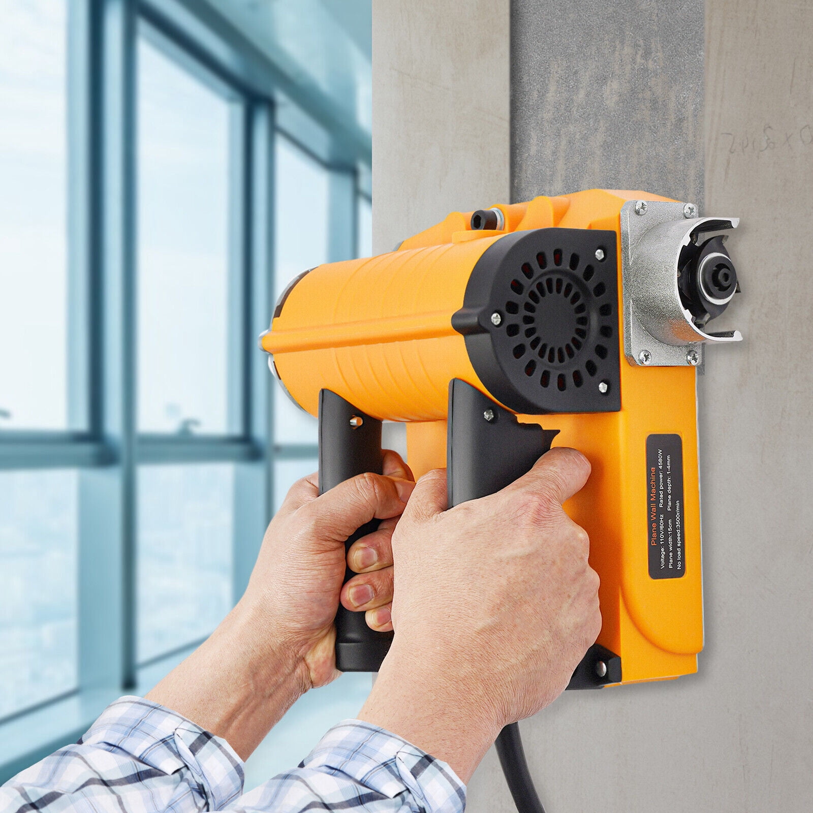TFCFL 4580W Concrete Planing Shovel Wall Planer Electric Wall Planing ...