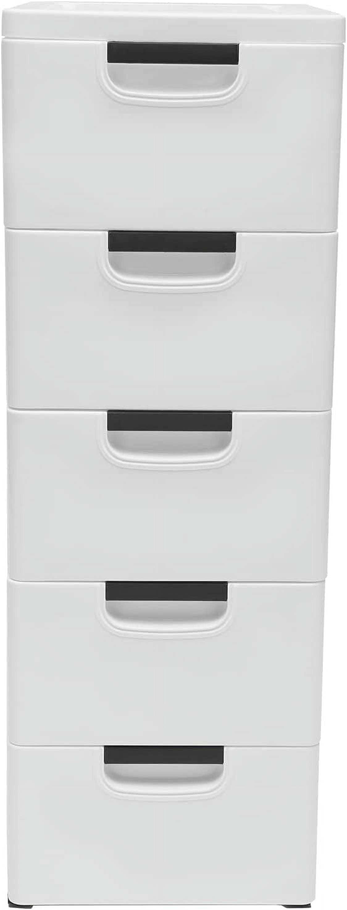 TFCFL 5 Layers Storage Cabinet with 5 Drawer Dresser Storage Cabinet ...