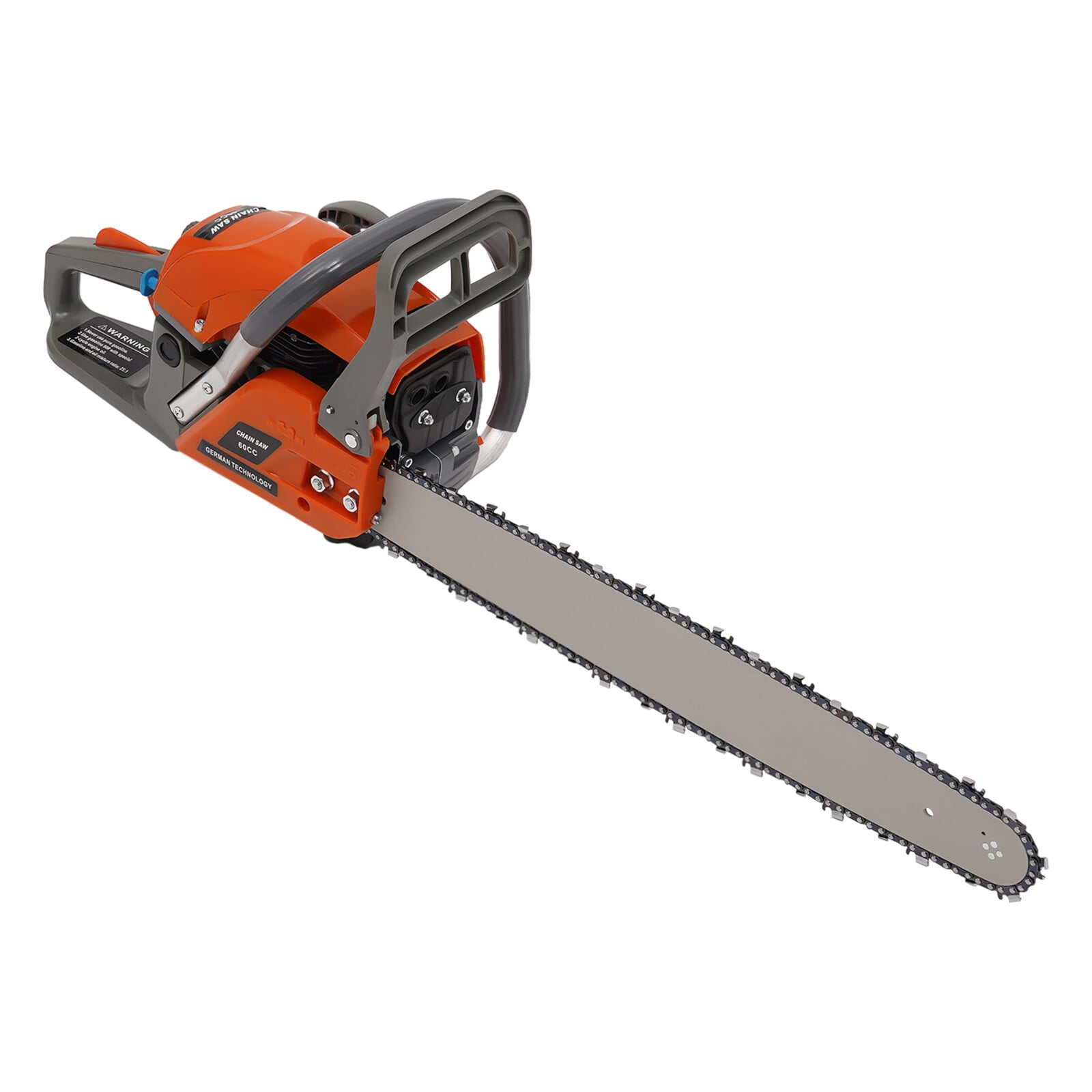TFCFL 60cc 2-Cycle Gas Powered Chainsaw with 22'' Guide Bar Saw Chain 2 ...